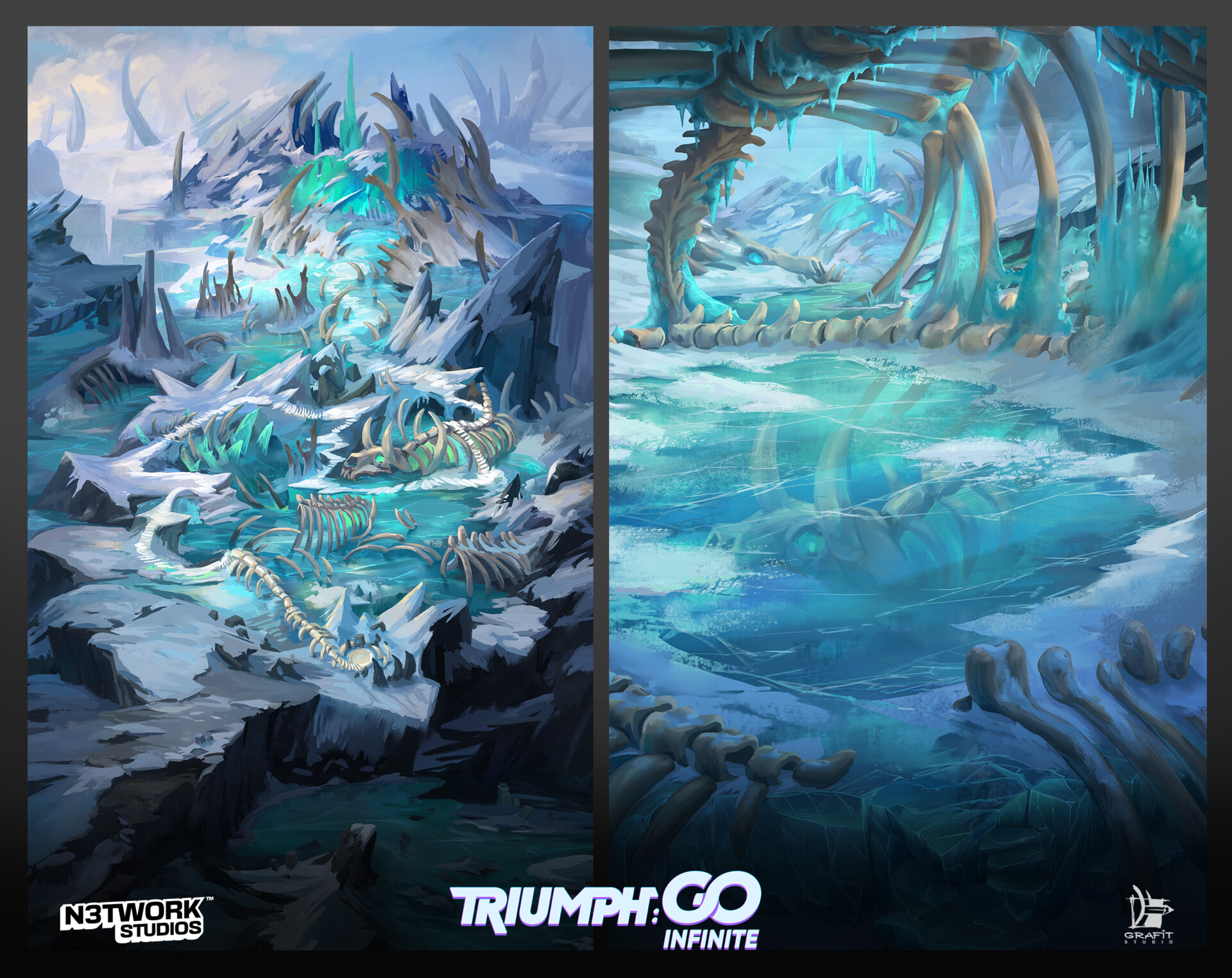 Grafit Studio - Triumph: GO Infinite – Mobile Game Environment Art