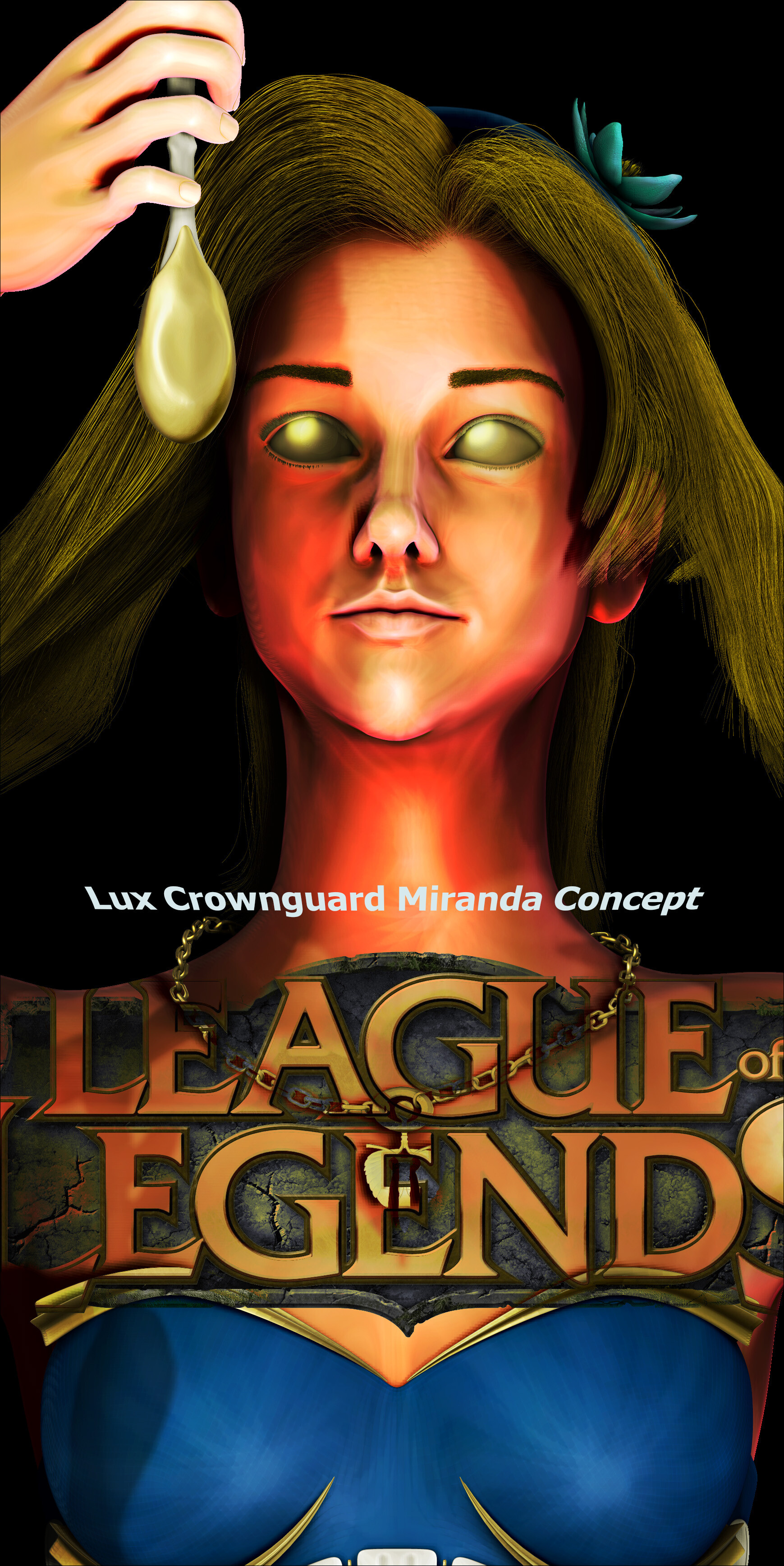 ArtStation - League of Legends - Lux: Miranda Costume Design (Original Concept)