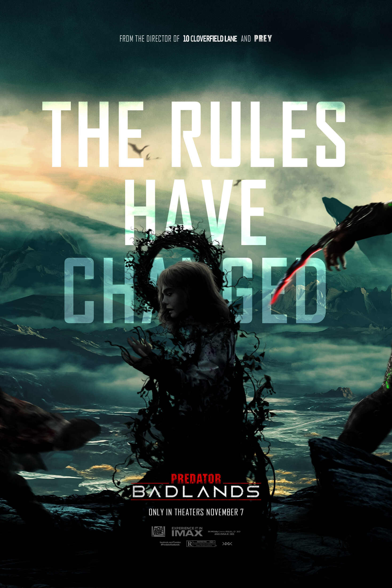 predator badlands poster