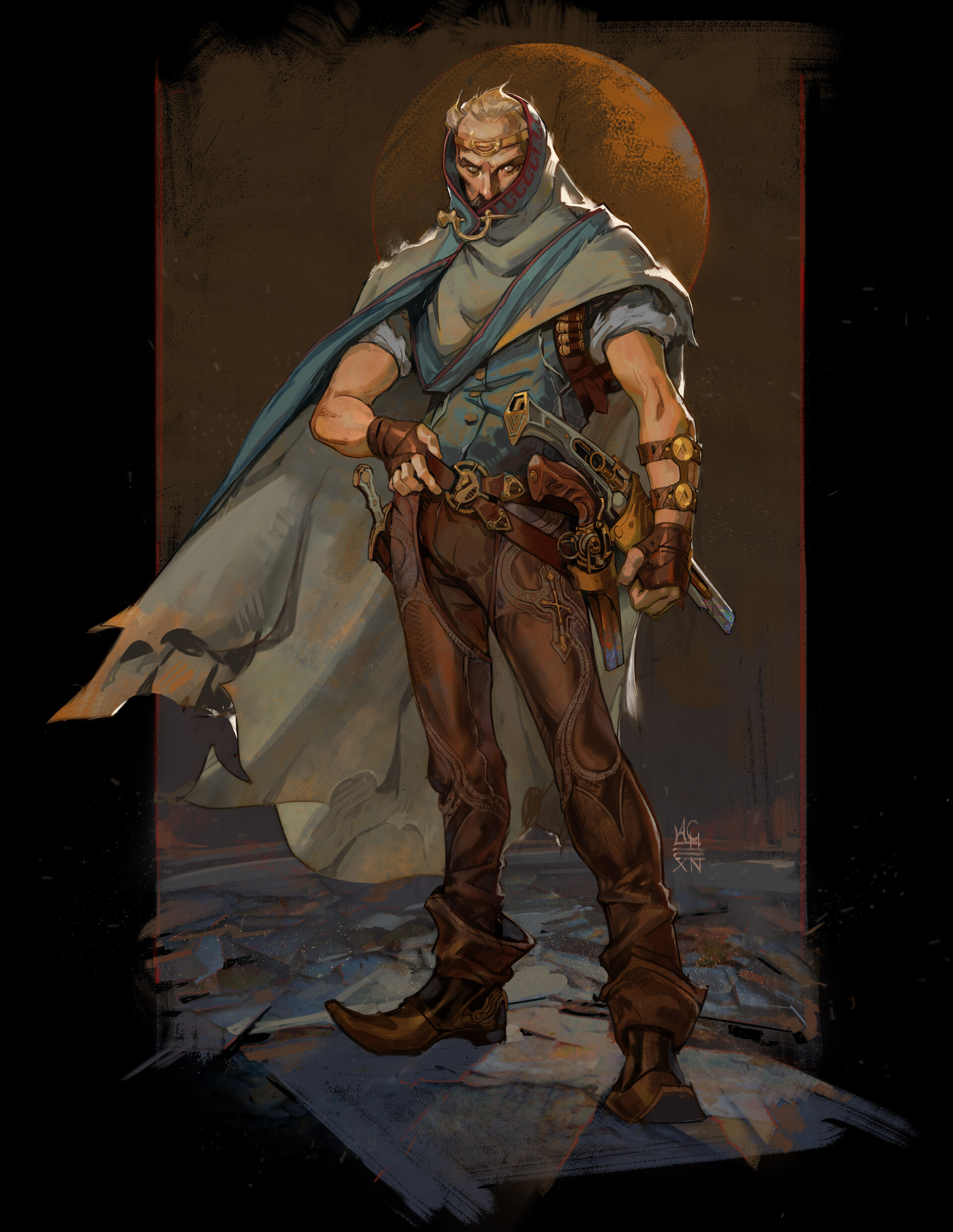 ArtStation - Gunslinger Wizard