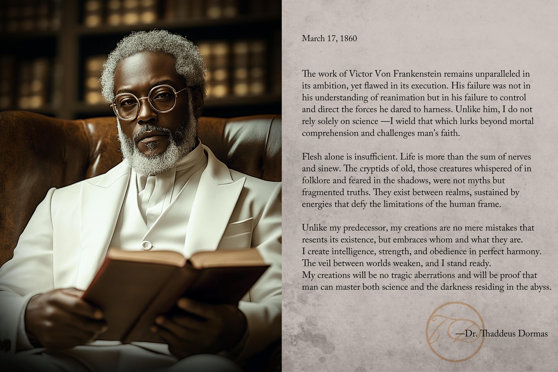 D. Murphy - Dr. Thaddeus Dormas Creatures