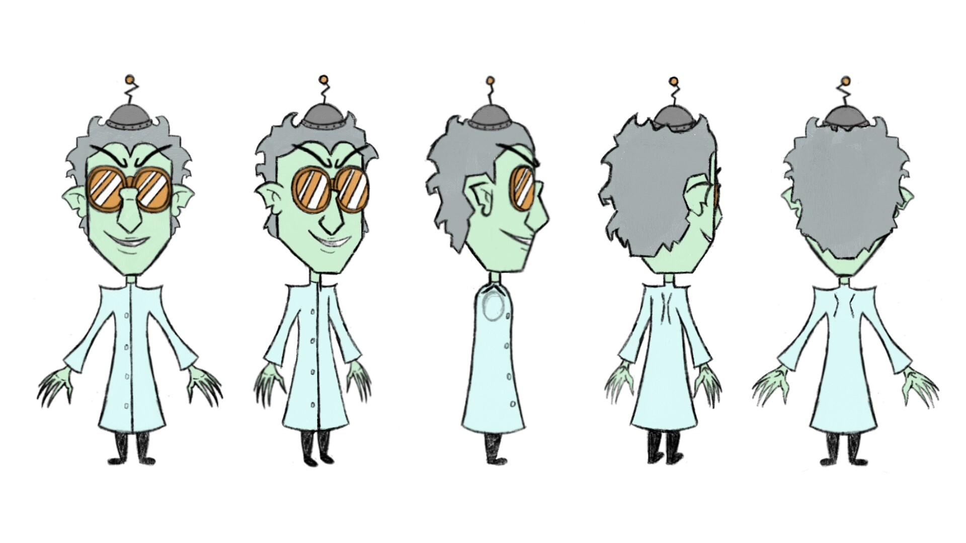 ArtStation - Mad Scientist Character Designs