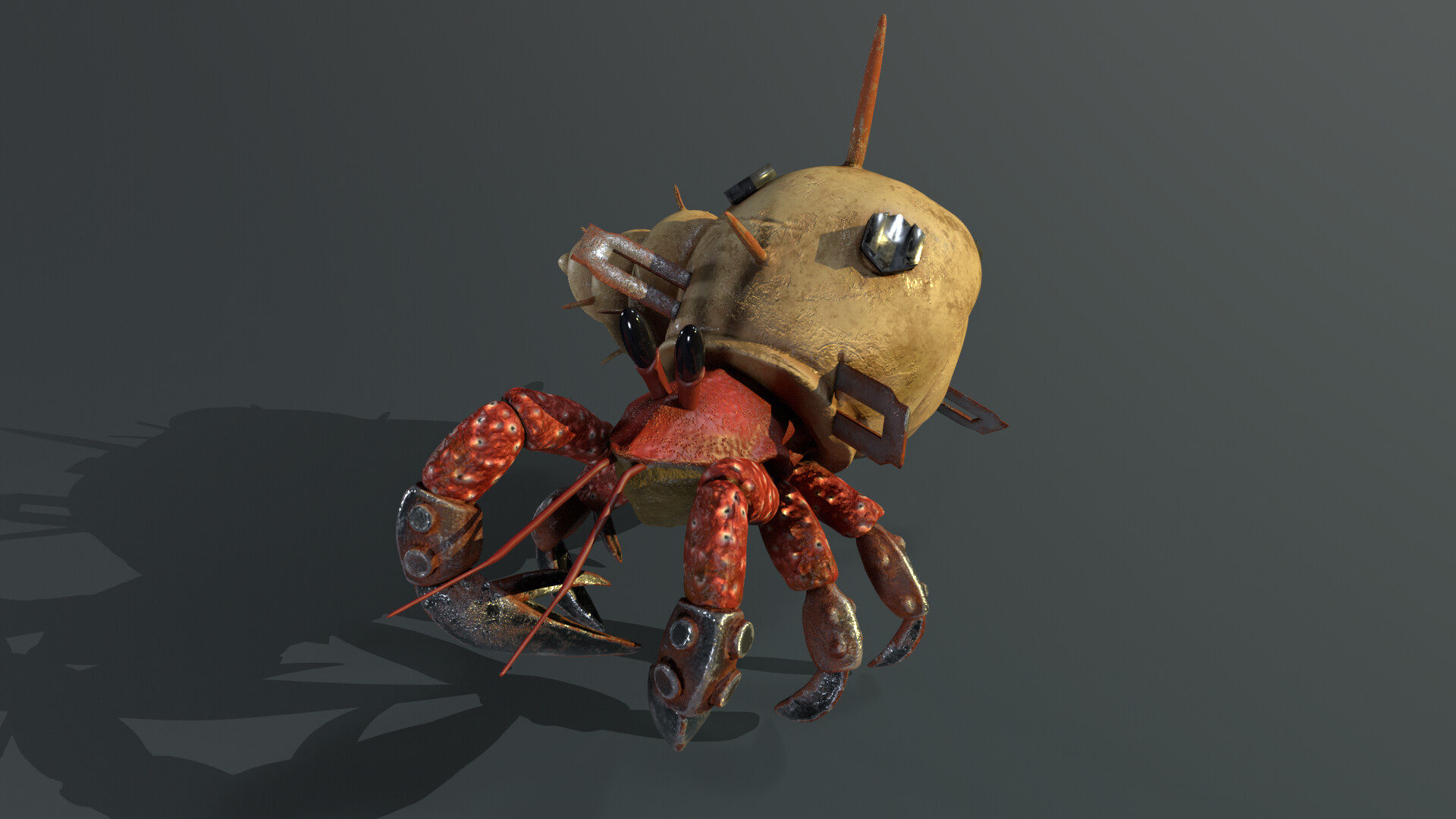 ArtStation - Hermit Crab Warrior