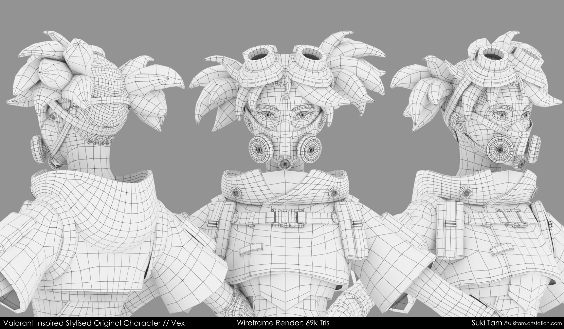 Suki Tam - Valorant Inspired Character: Vex