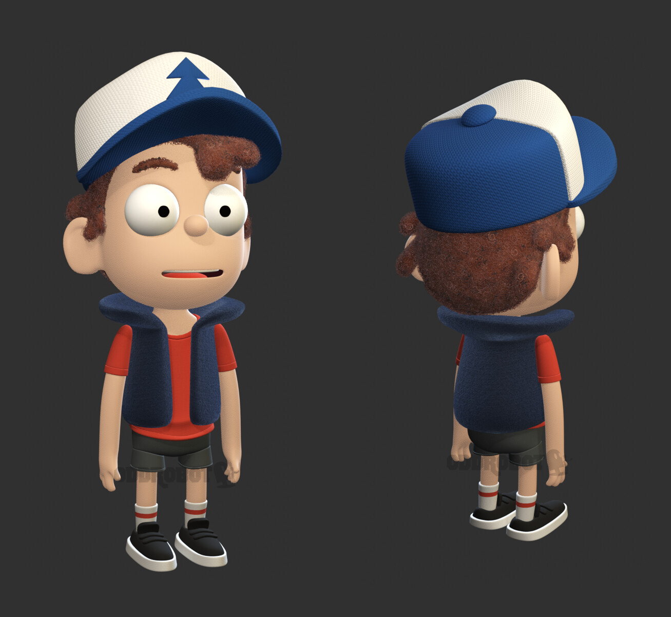 Remi Benoist - Dipper DFF anim WIP