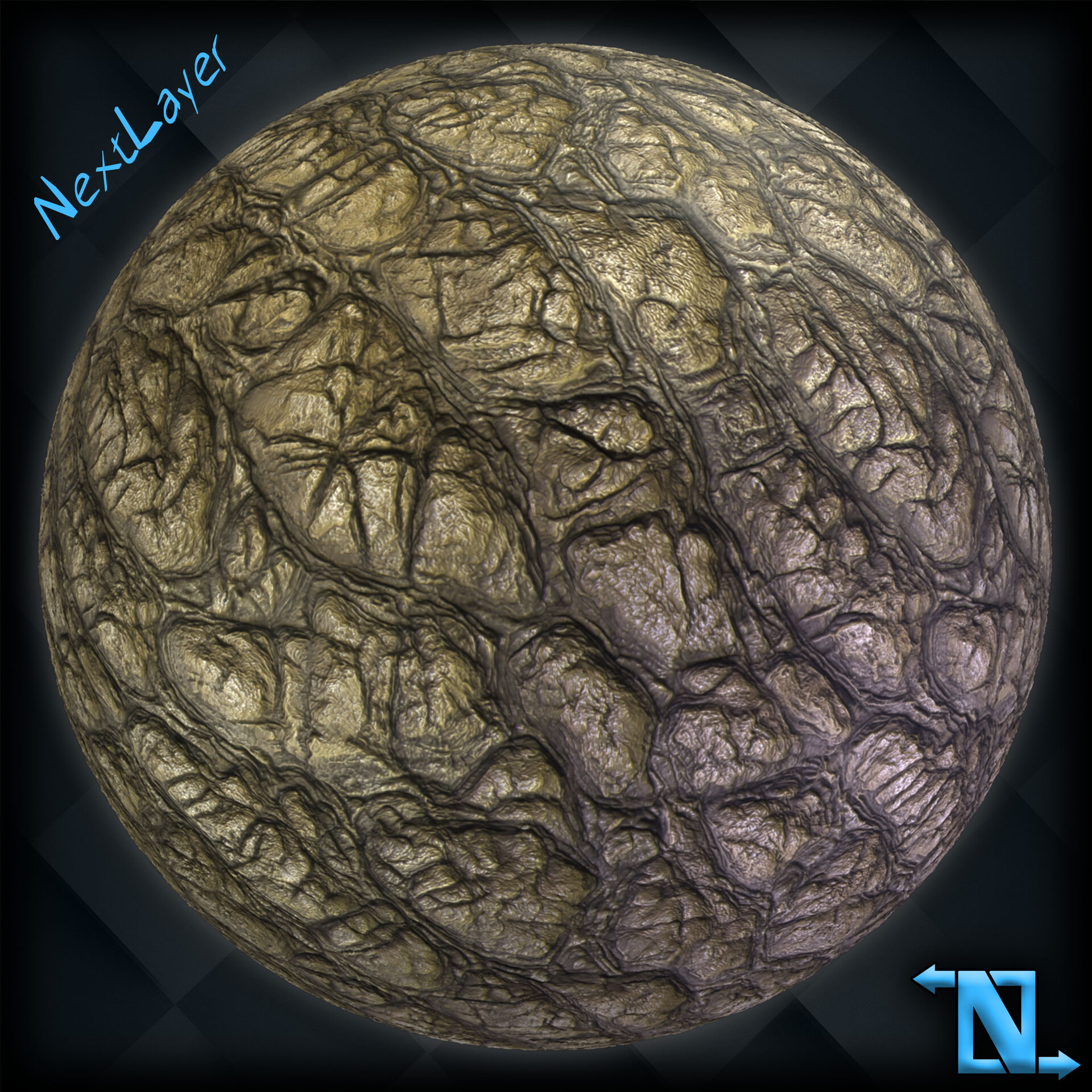 ArtStation - 10 High-Quality Realistic Creature Skin Base Materials (4K PBR Textures + SBSAR ...