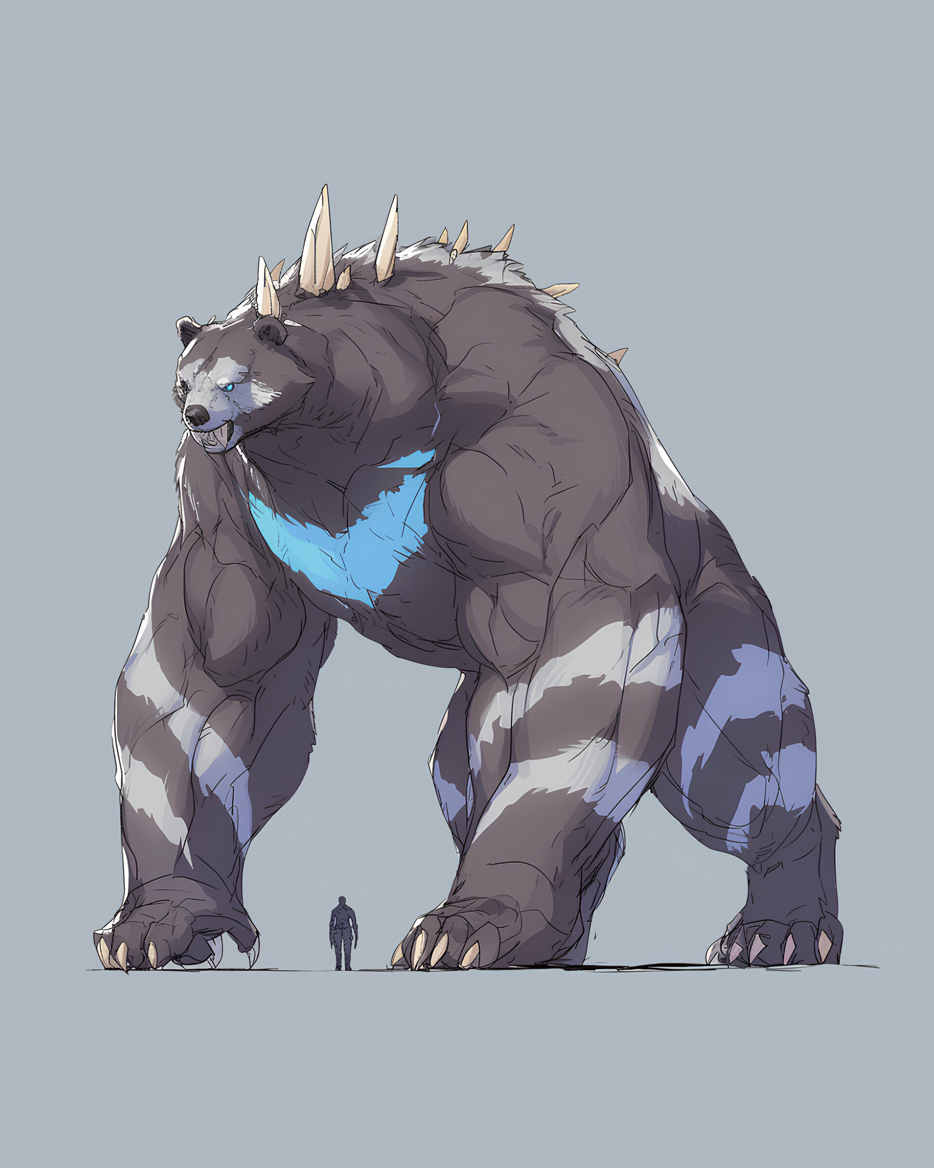 ArtStation - Species File: WMTH-X-1201 (Thar'l Worldbuilding)