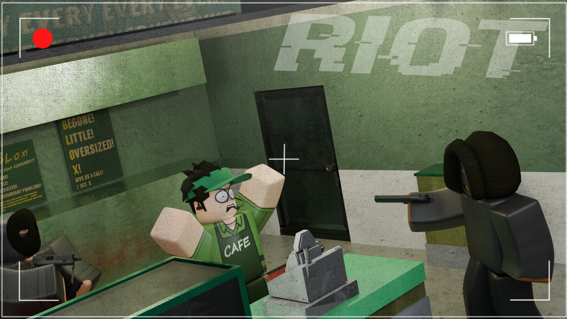 ArtStation - Cafe Robbery GFX