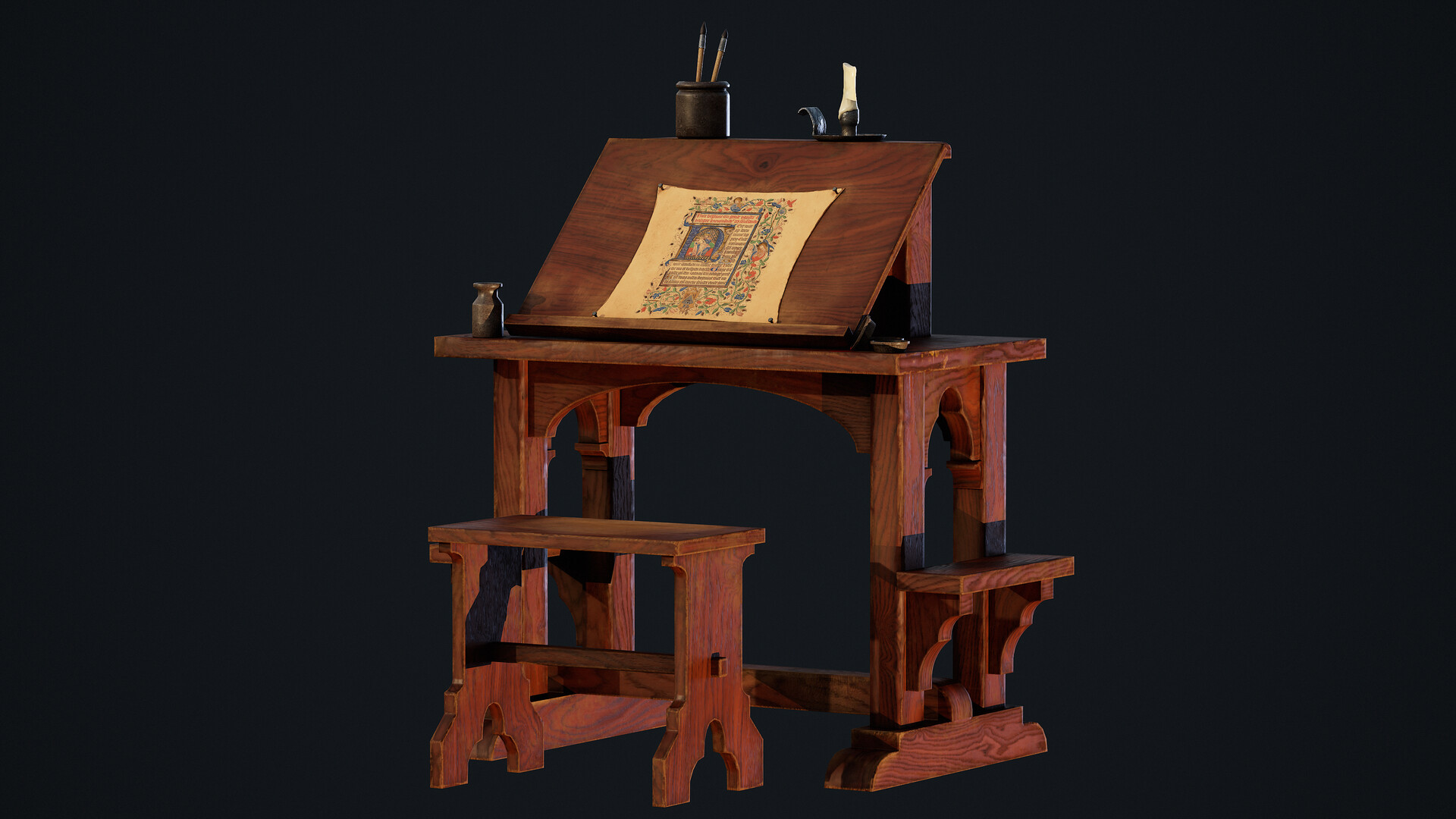 Paul Ruppar - Scriptorium Desk