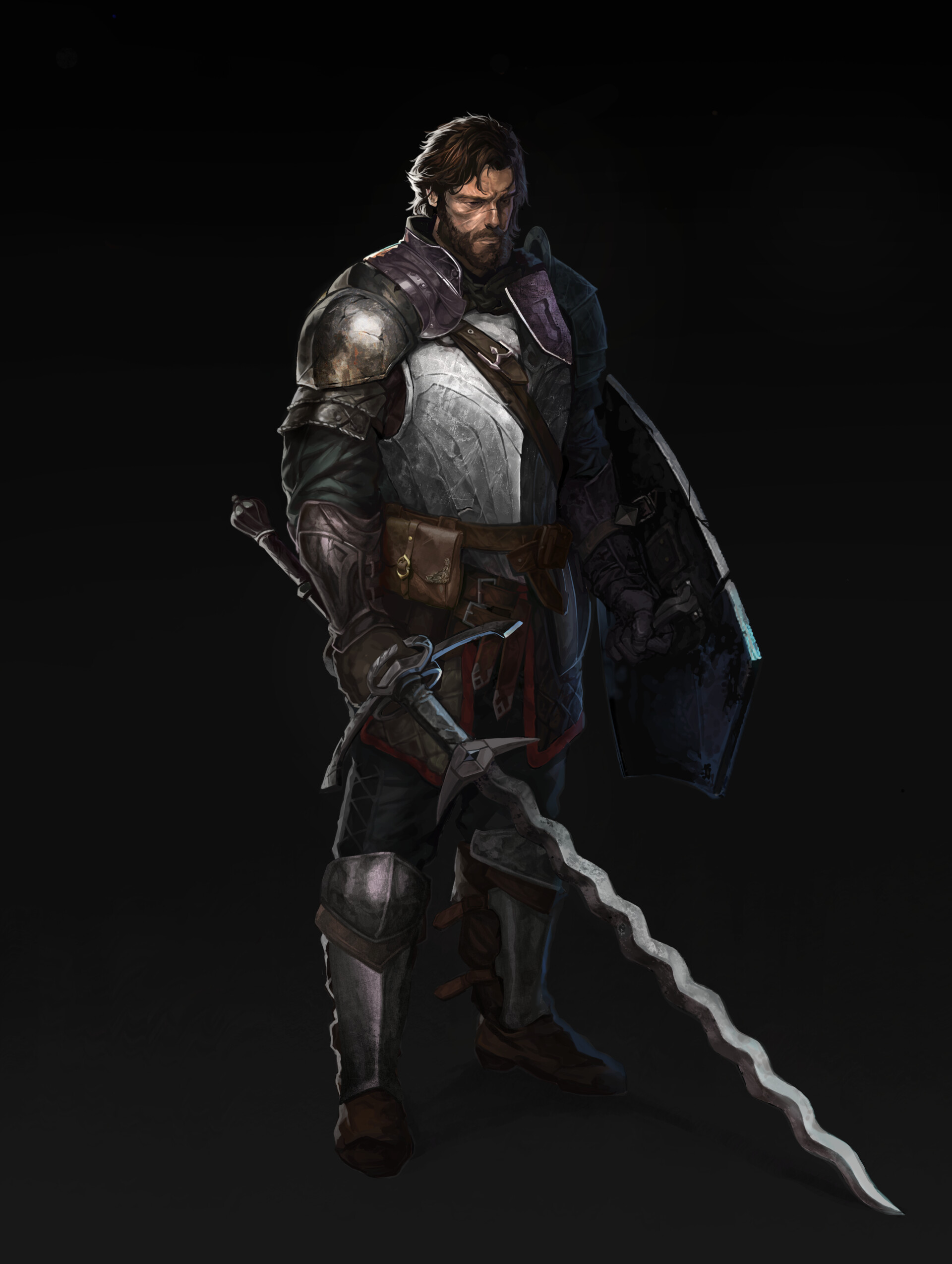 ArtStation - German warrior