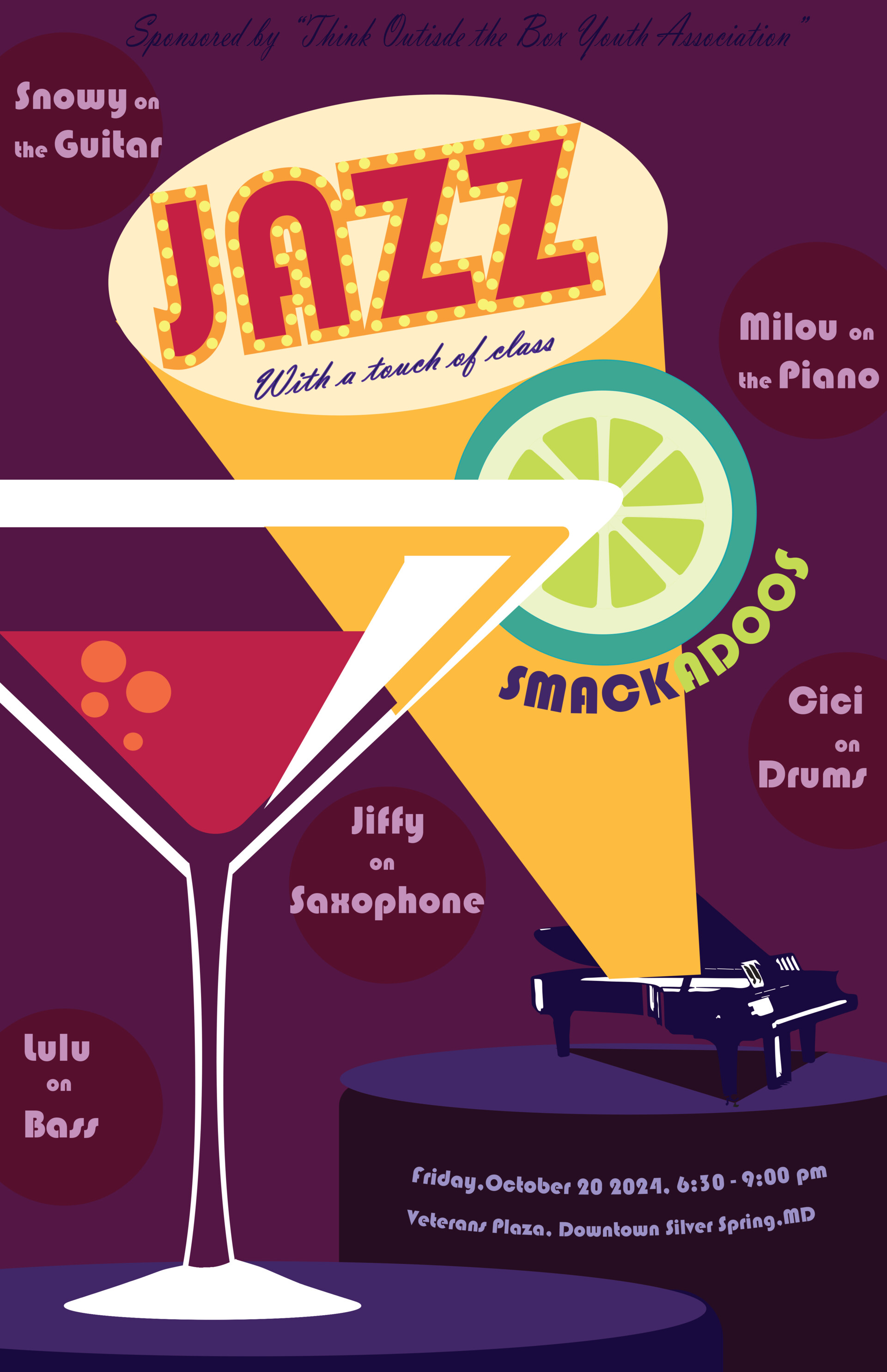 ArtStation - Smackadoos Jazz Poster