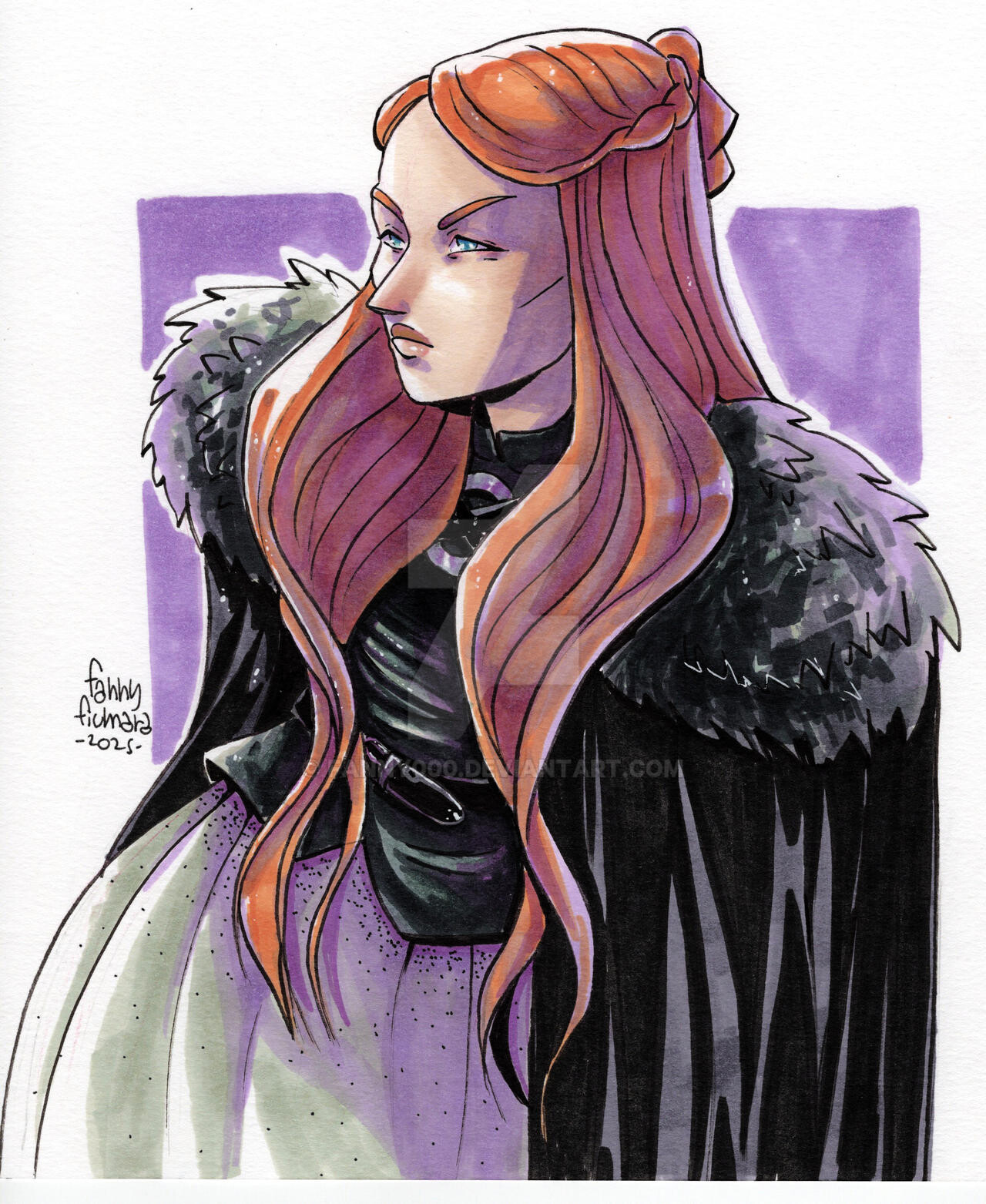 ArtStation - Some traditional illustrations and studies