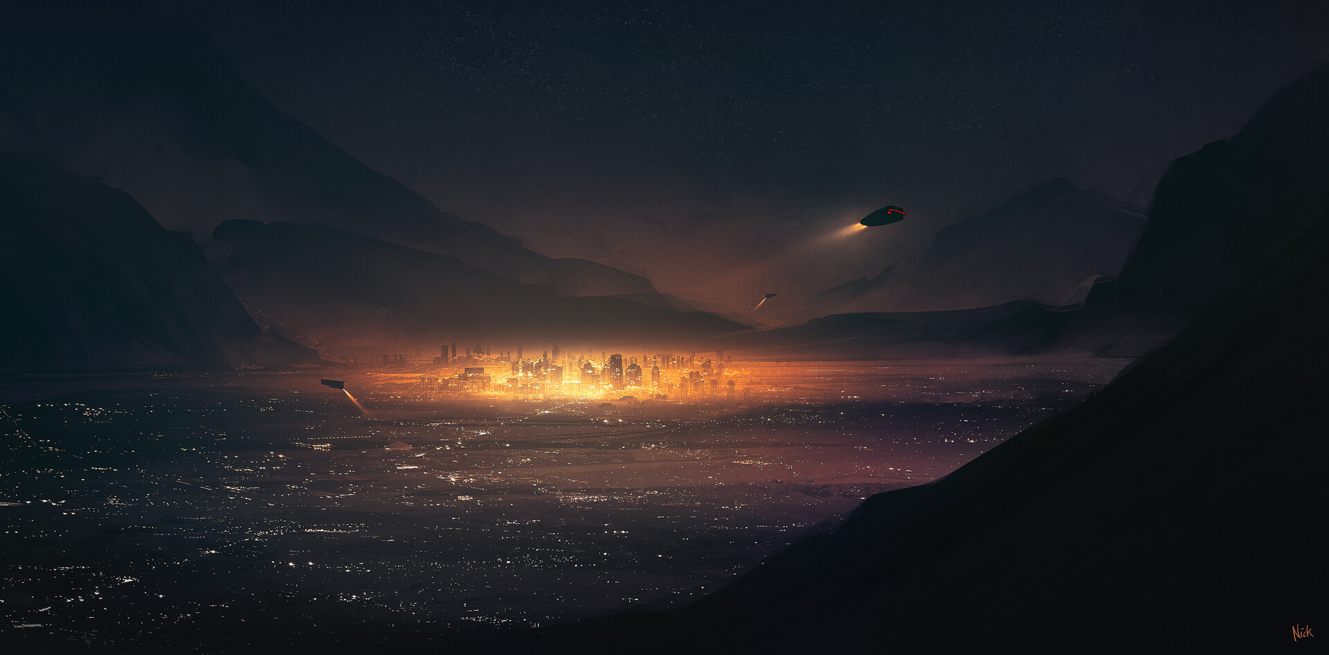 ArtStation - Light Pollution