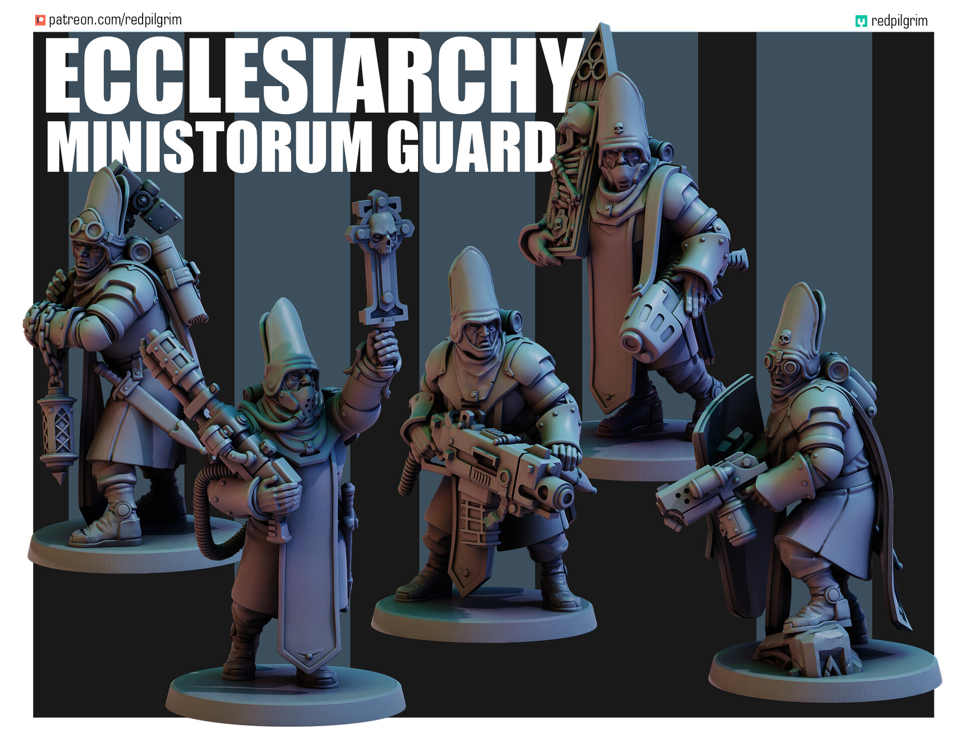 ArtStation - Ecclesiarchy Ministorum Guard