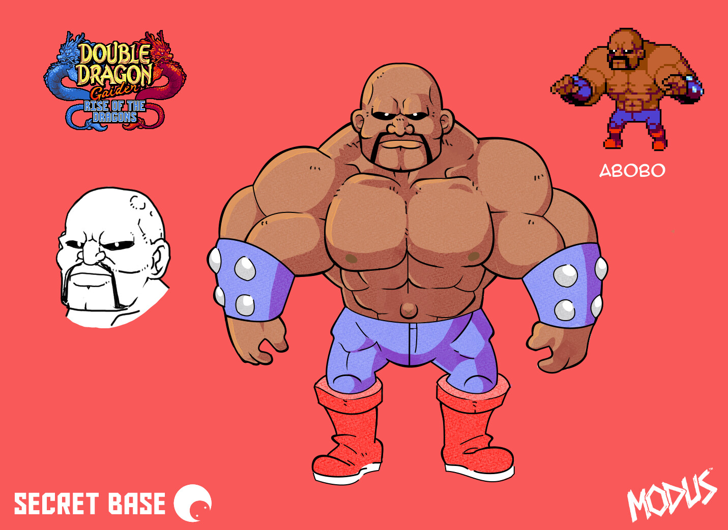 Dave Zhang - Double Dragon Gaiden | Character Designs