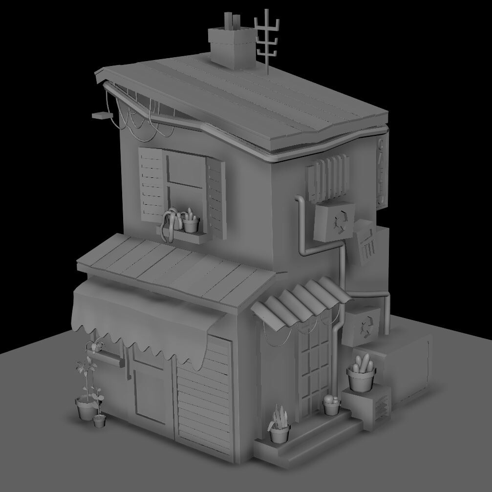 ArtStation - House Environment