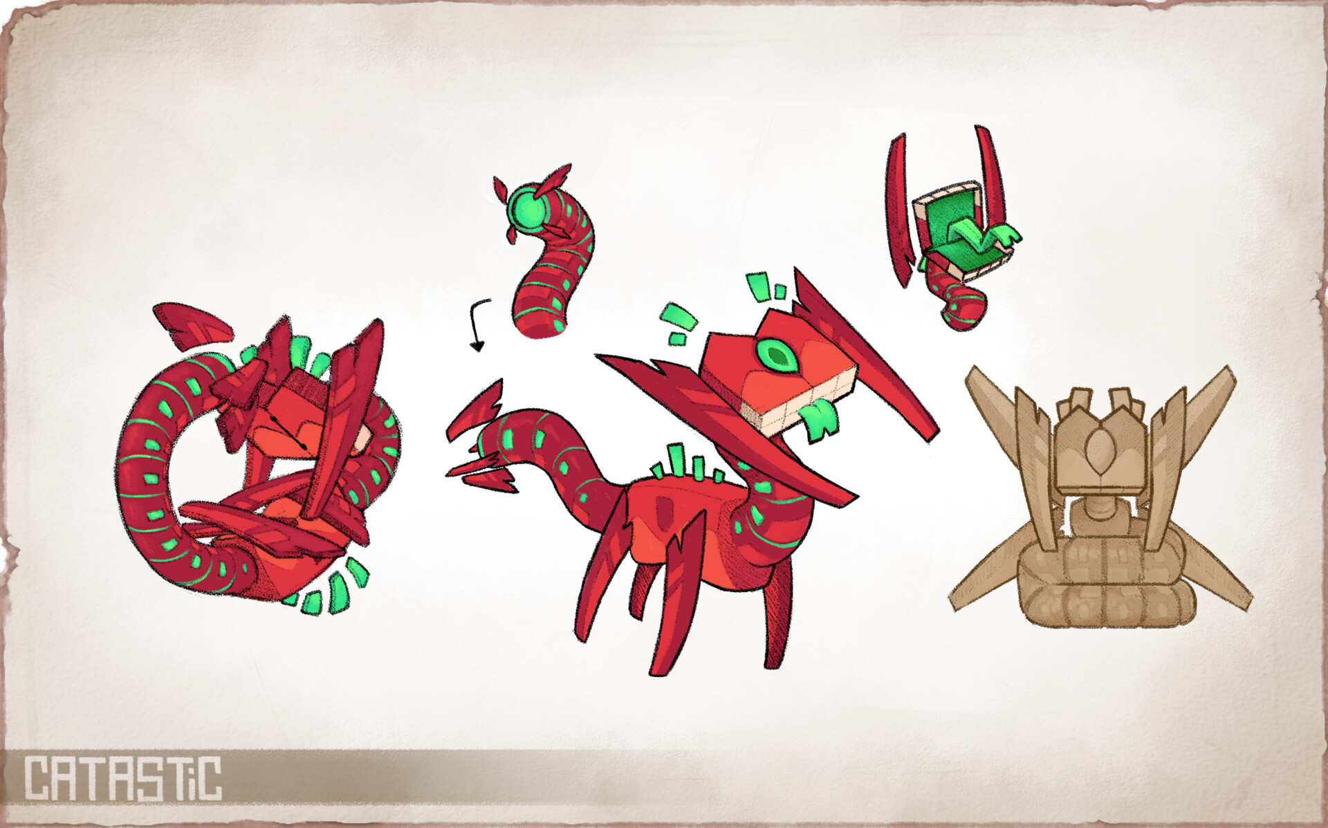 CatasticalCalamity - Fanmade Spectrobe Designs