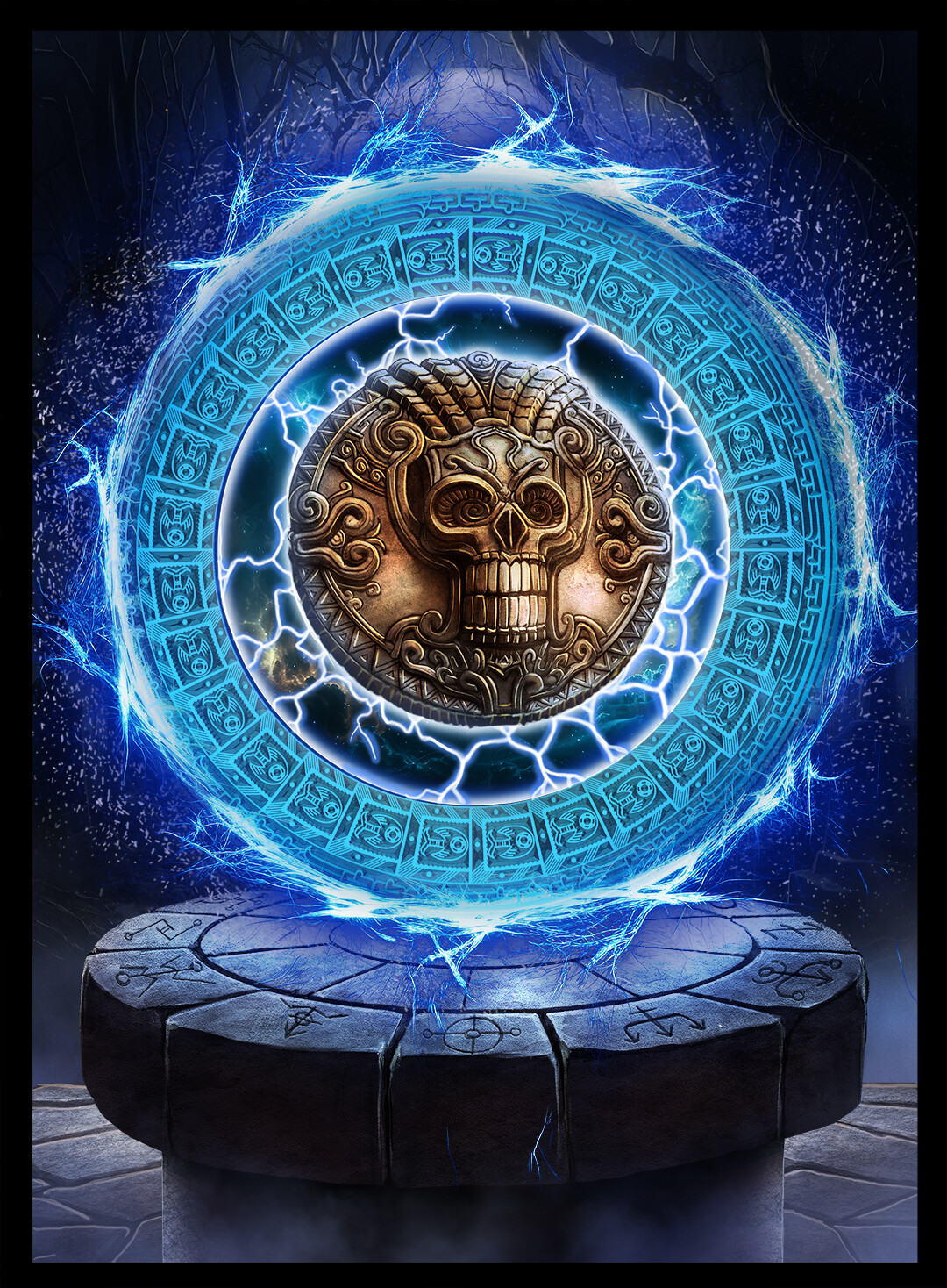 ArtStation - Stokerverse - Curse Cards Artwork