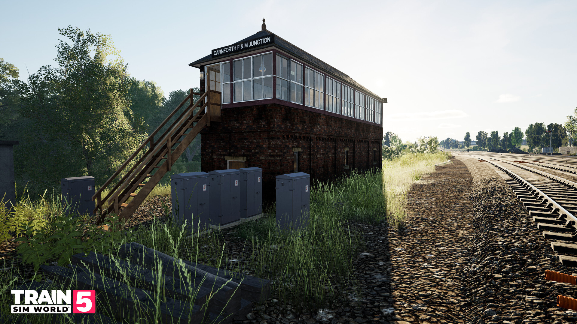 ArtStation - Carnforth F&M Signal Box for Train Sim World 5: WCML ...