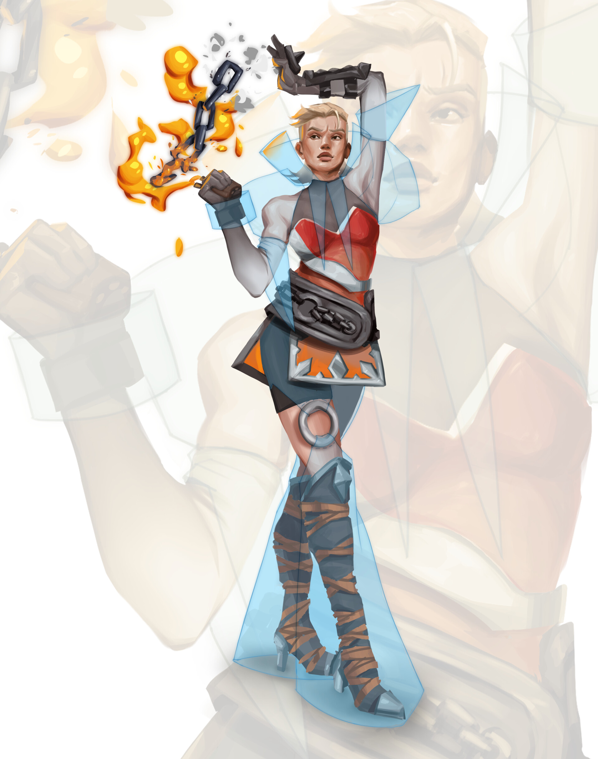 ArtStation - Bleeding Hearts - Forge