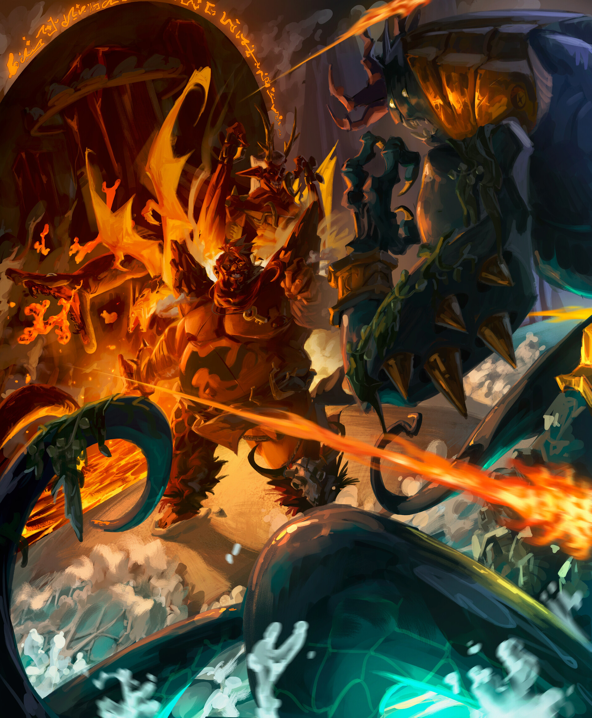 ArtStation - fire mage