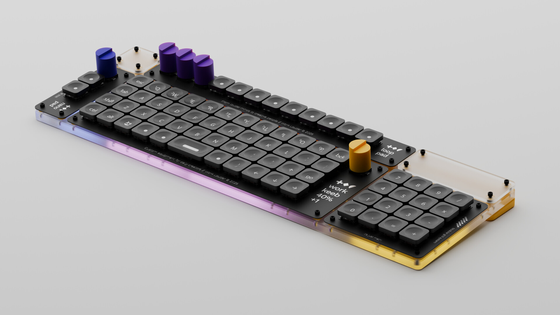ArtStation - Work Louder - Creator Board XL