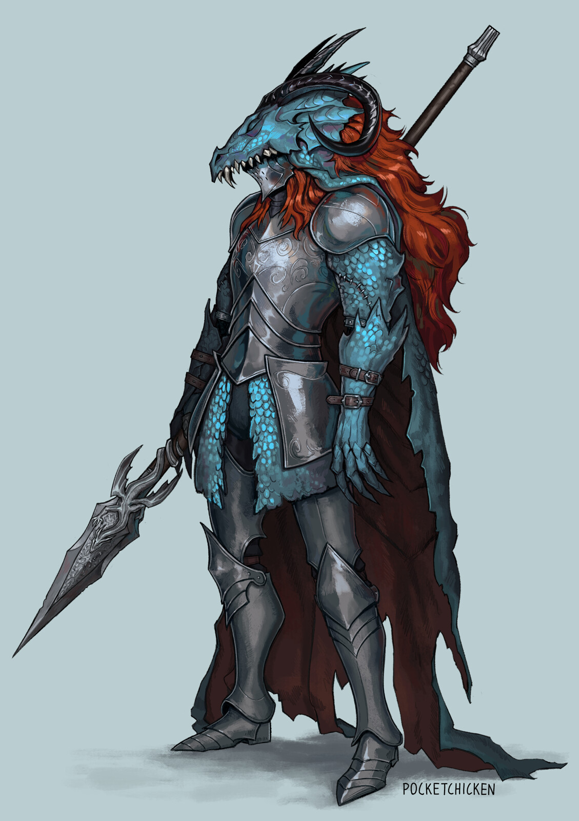 ArtStation - Wyvern Knight