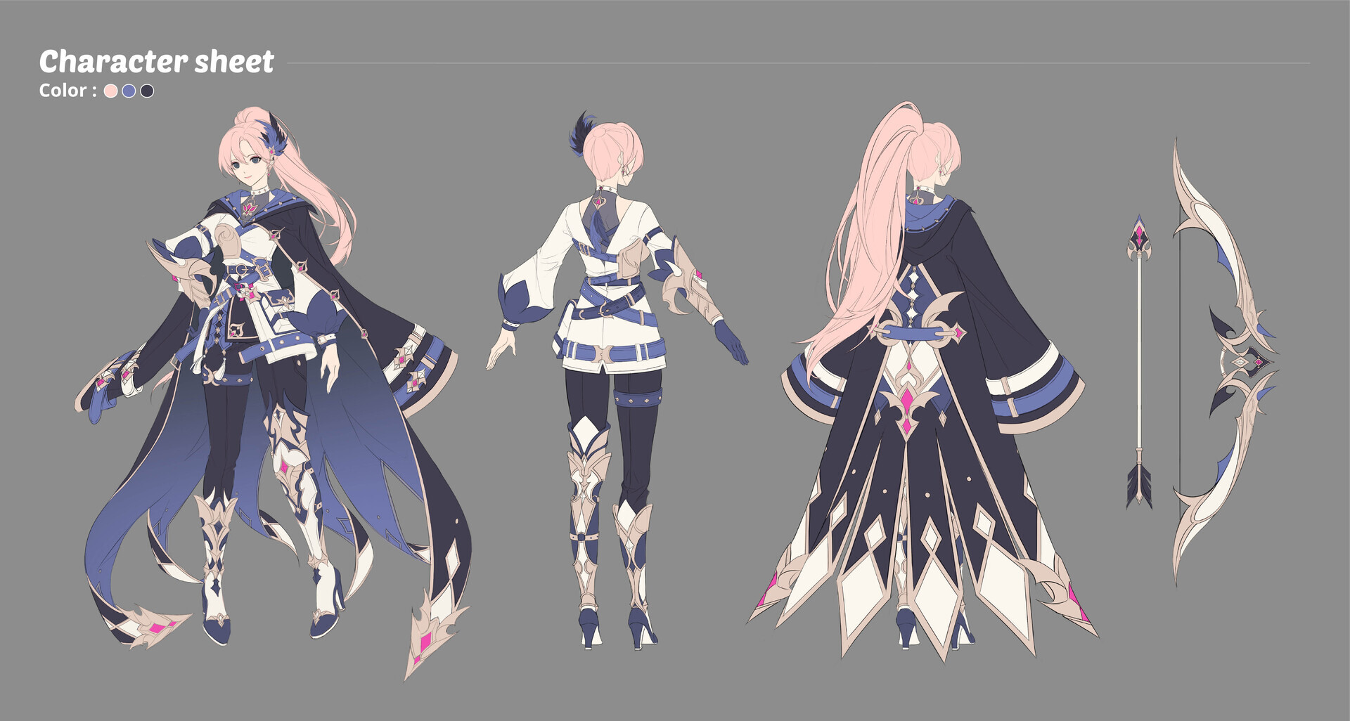 ArtStation - character sheet