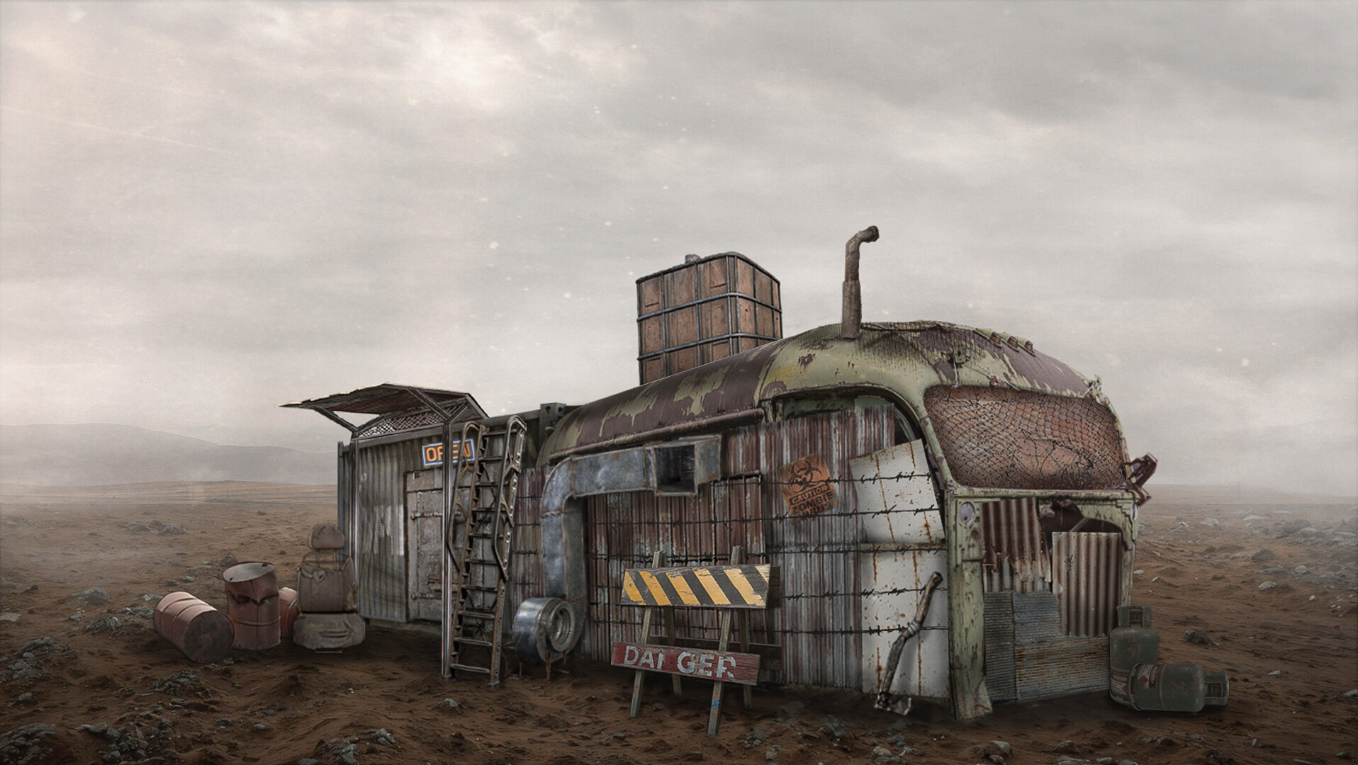 ArtStation - Engineer's house