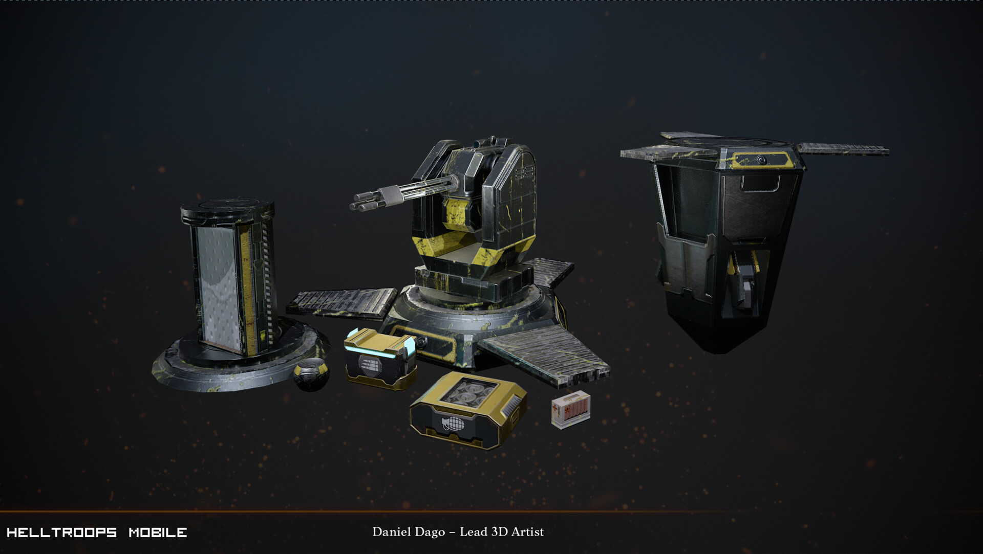 ArtStation - HellDivers Props