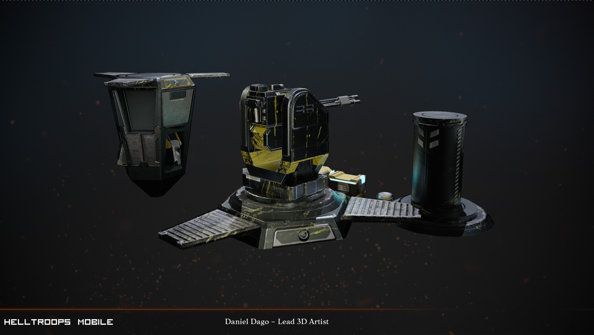 Daniel DaGo - HellDivers Props