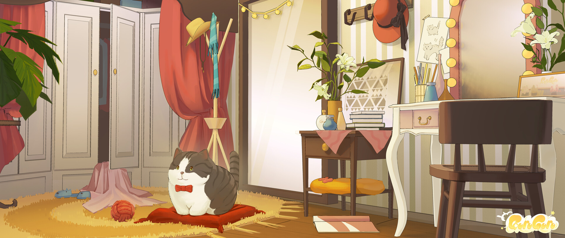 ArtStation - Guru Guru 换装界面