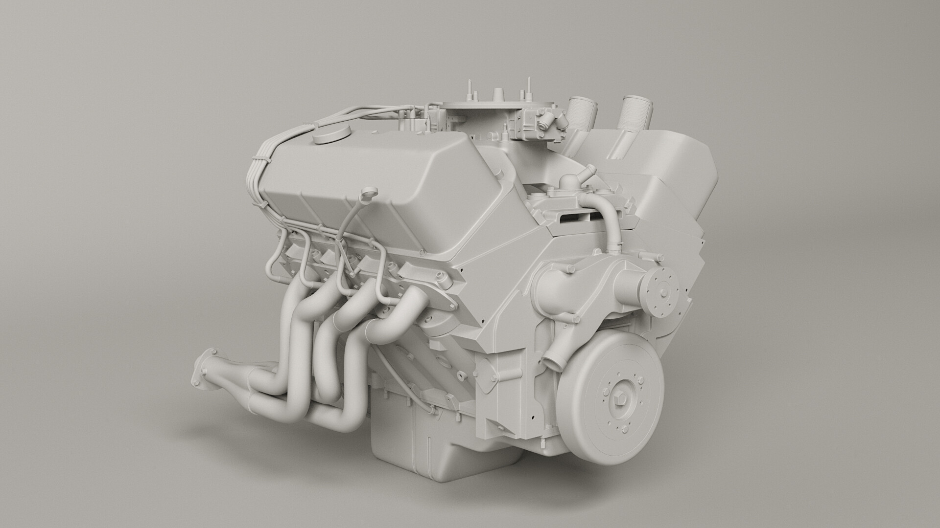 Mohd Hamza - Car Engine 3D model
