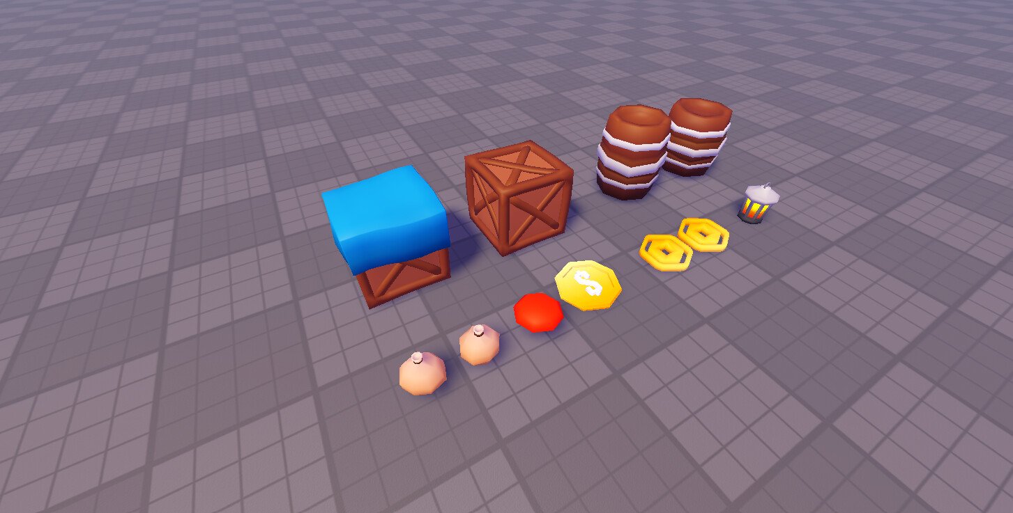 ArtStation - small roblox asset pack