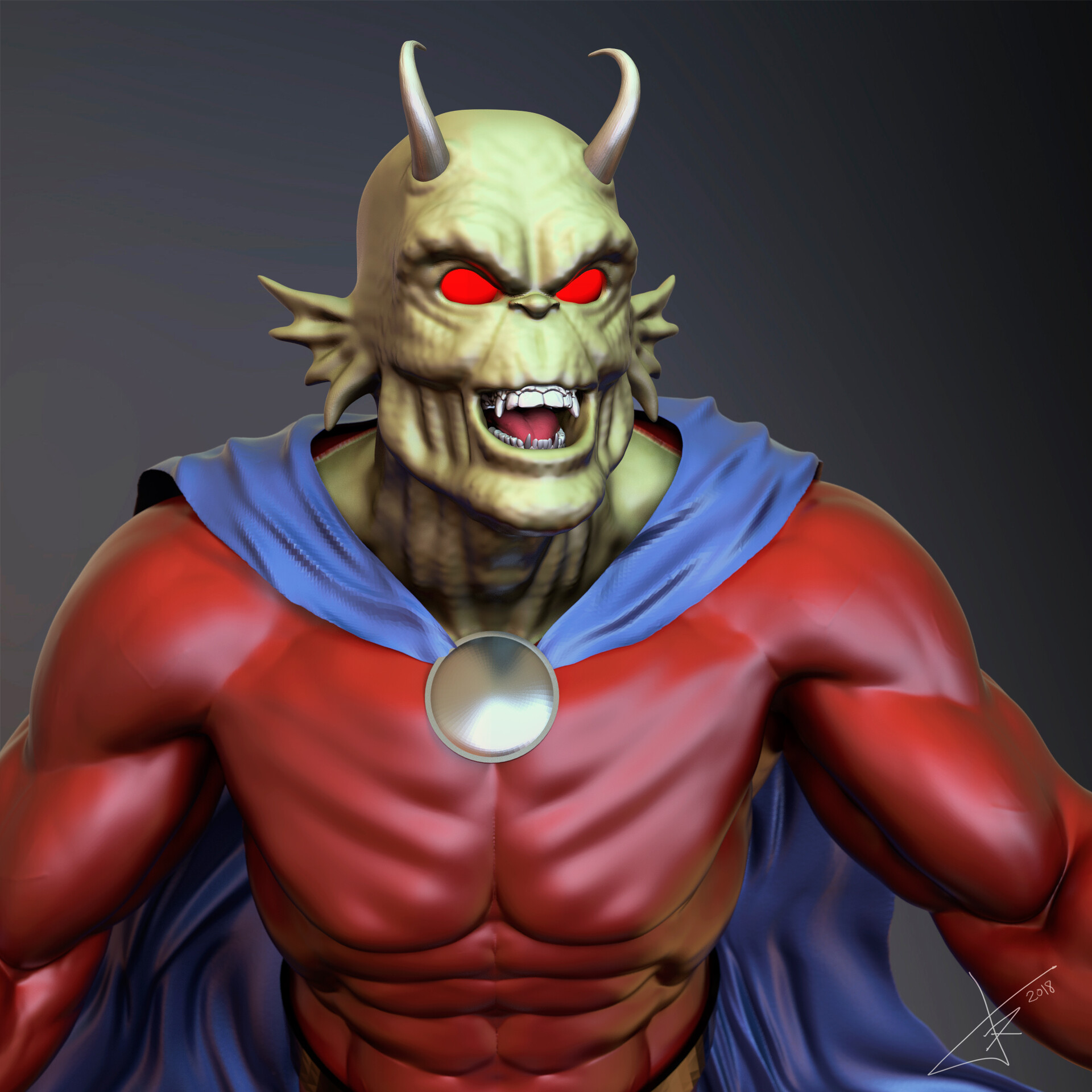 ArtStation - Etrigan the Demon