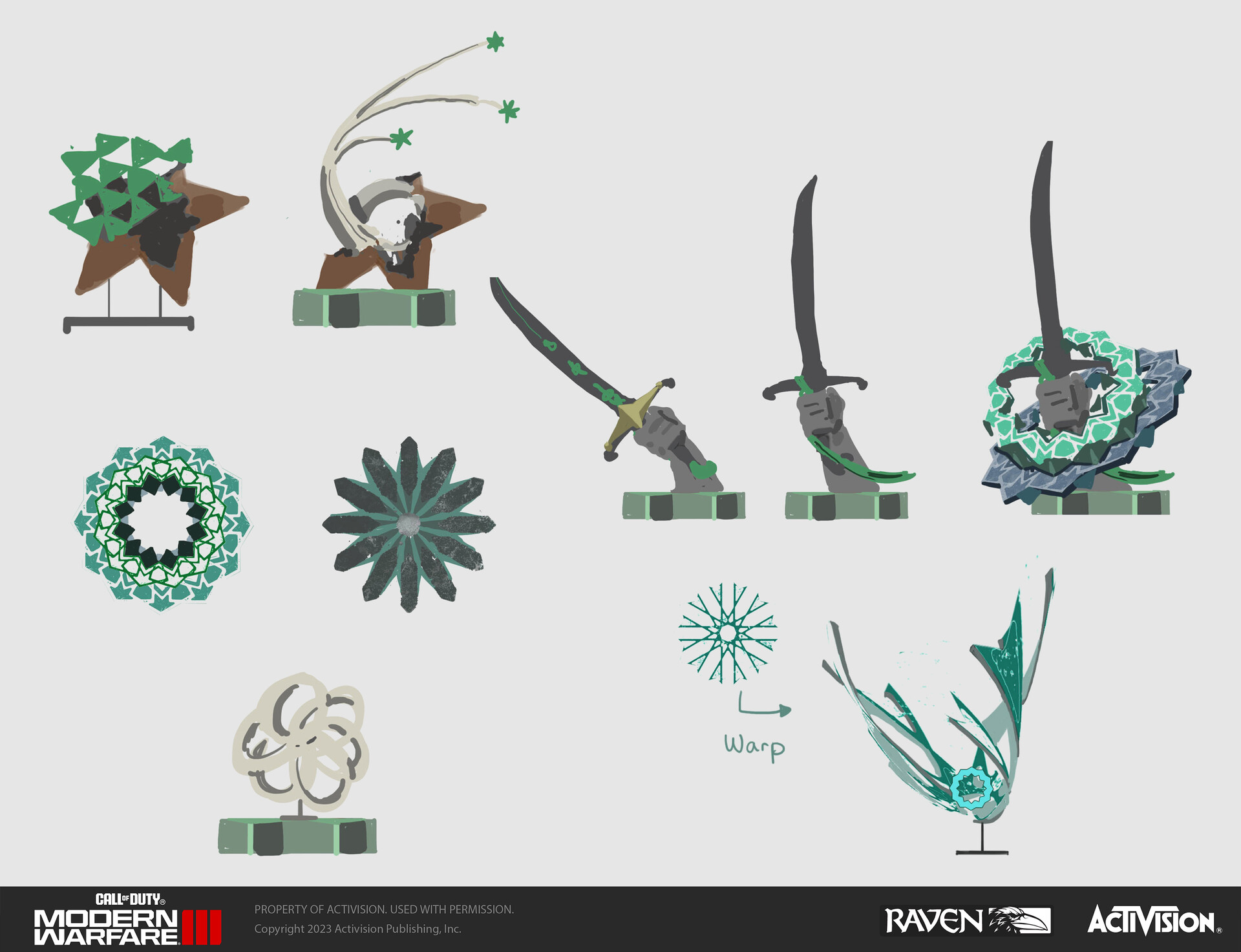 Hao Ding - Call of Duty: MW3 Warzone Urzikstan - Monumental Concept