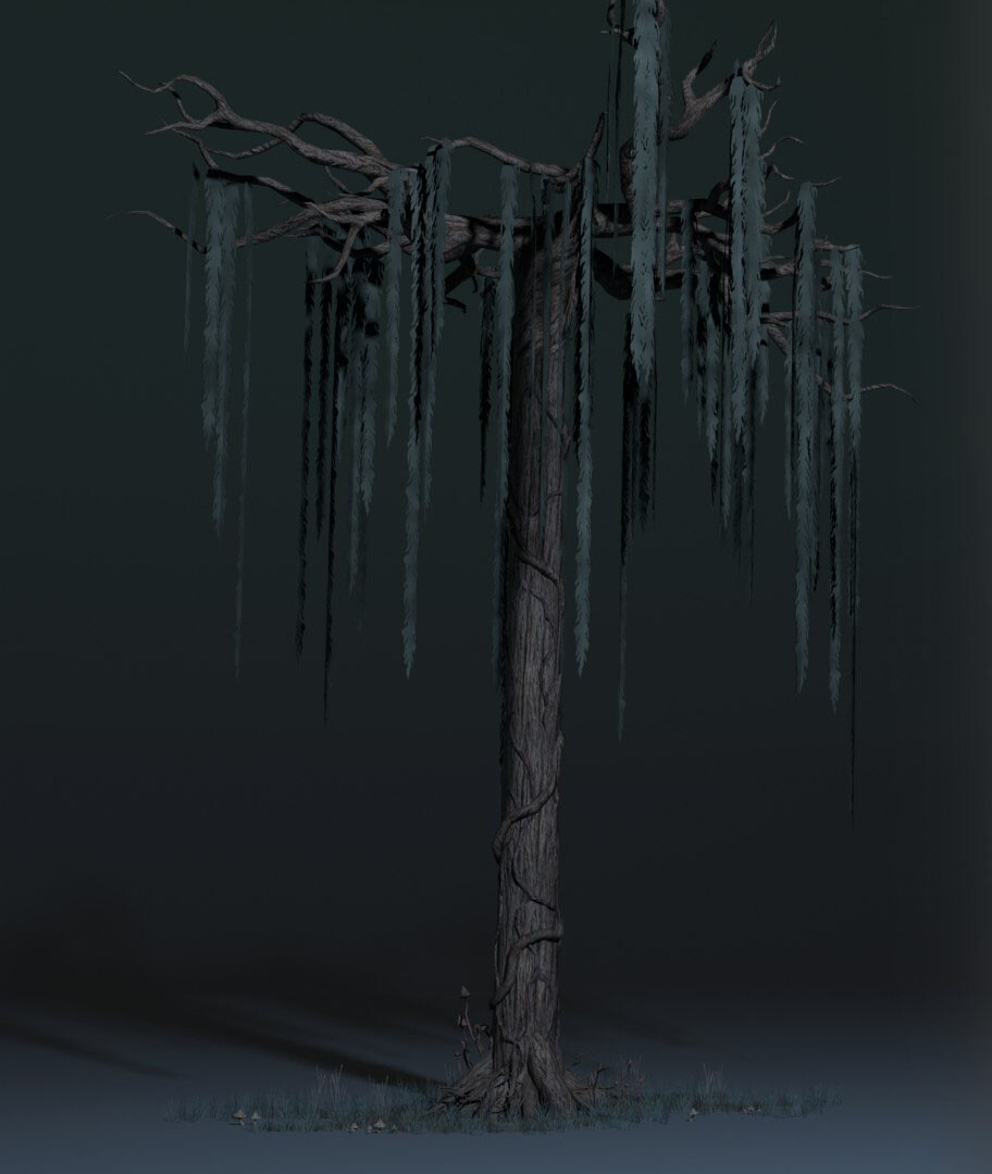 ArtStation - Weeping Willow