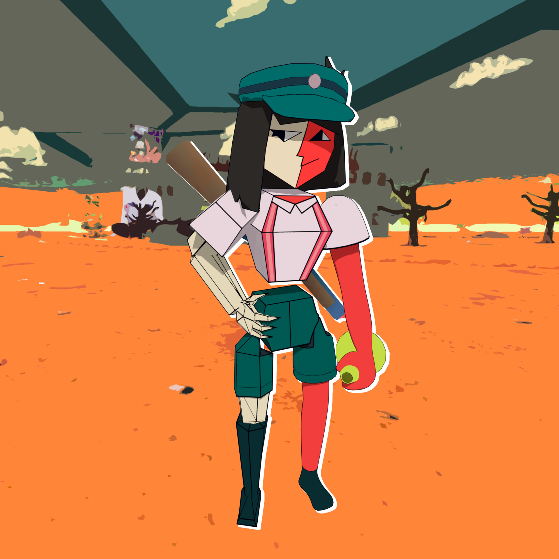 ArtStation - Fanmade ENA Dream BBQ 3d model