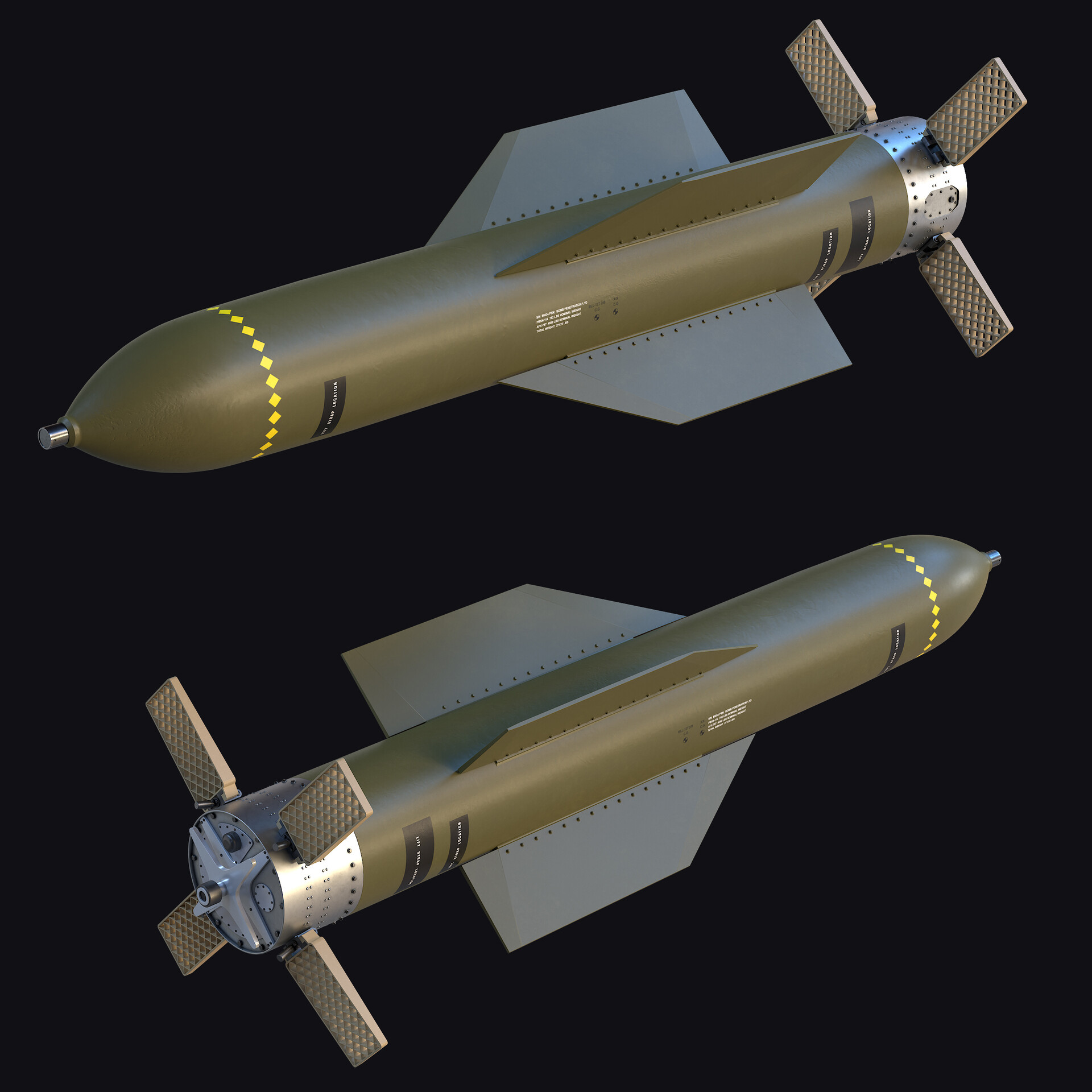 Denis Galayko - The GBU-57A/B MOP (Massive Ordnance Penetrator)