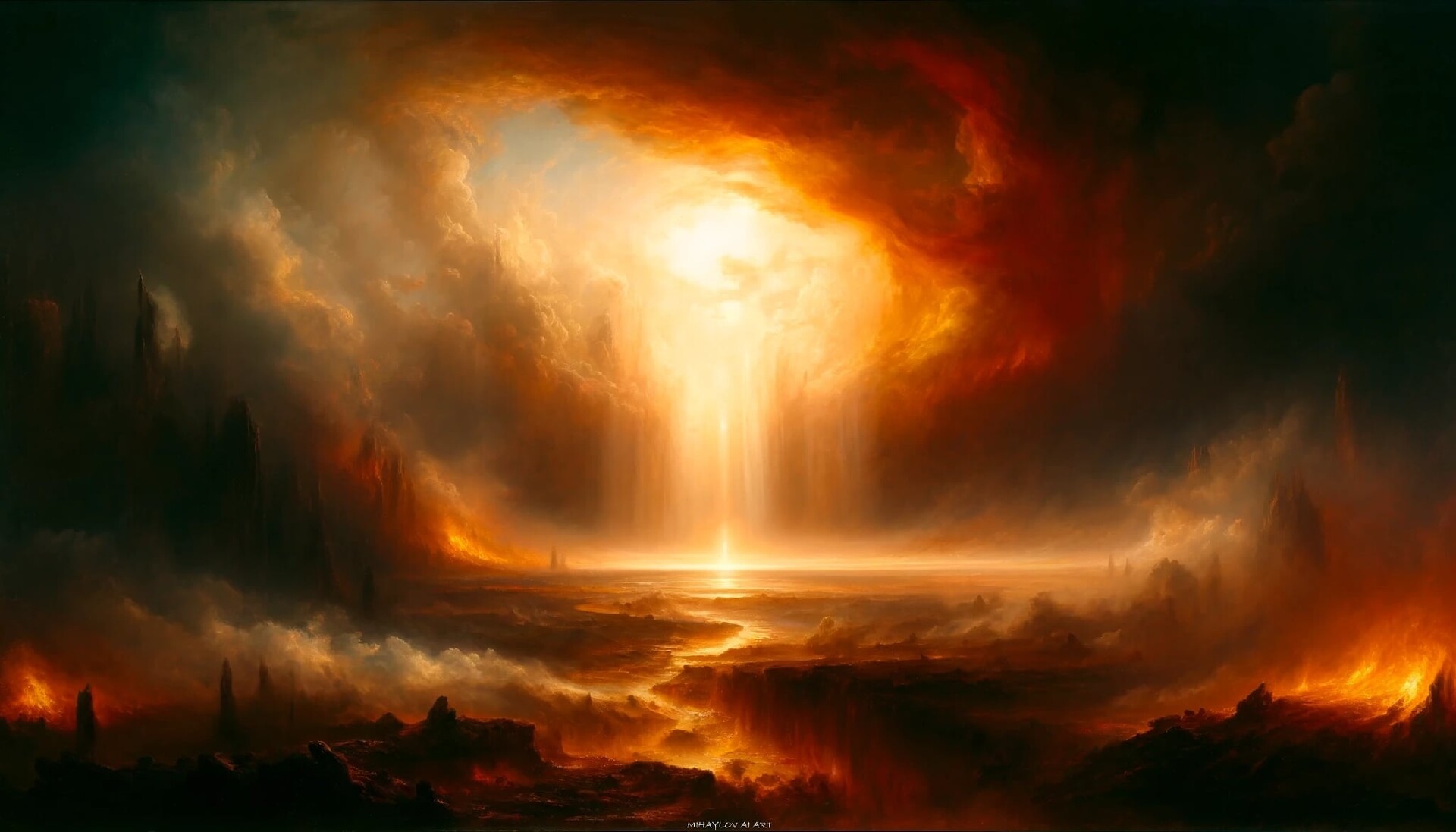 ArtStation - The Hellfire Horizon