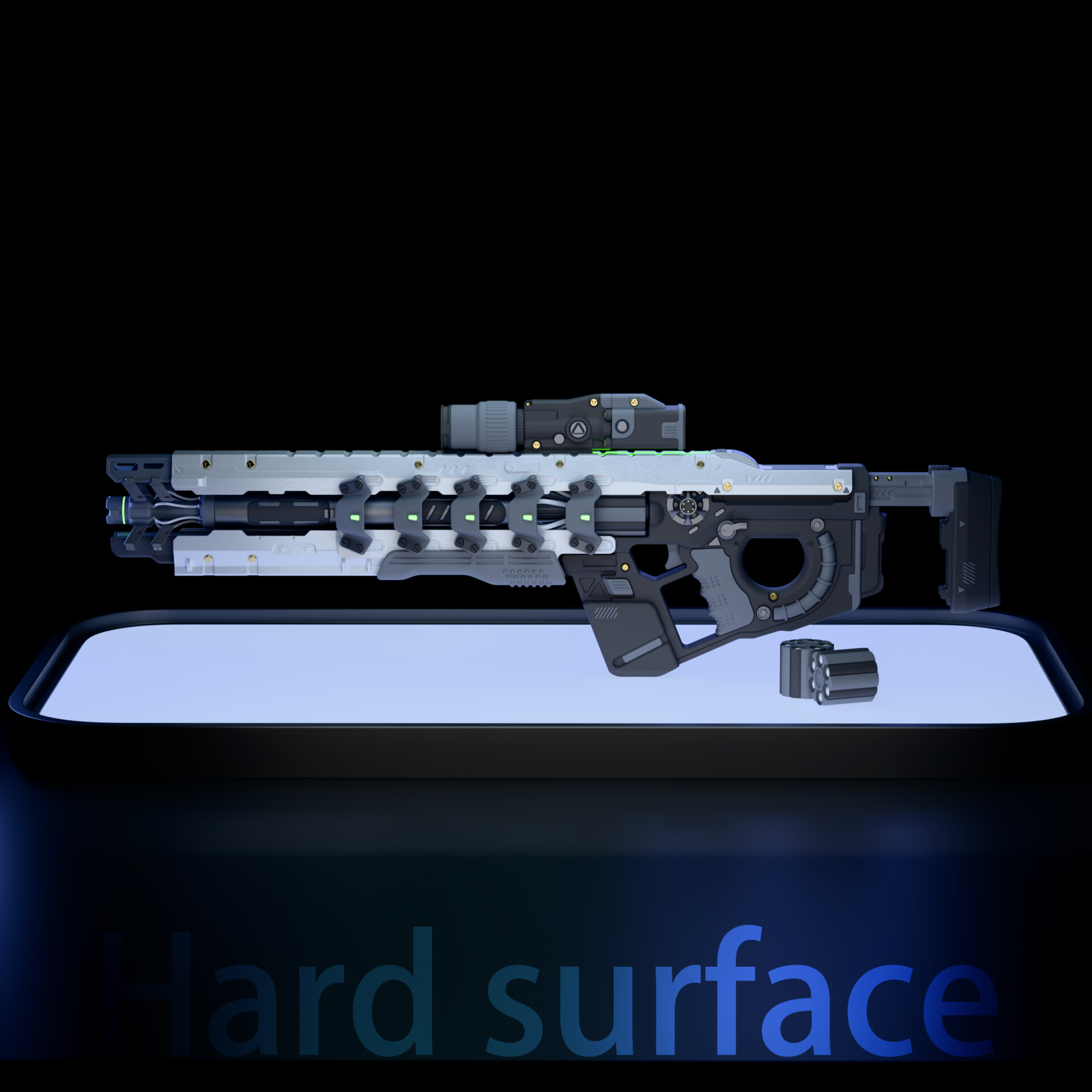 ArtStation - 武器的设计改造与渲染PL练习