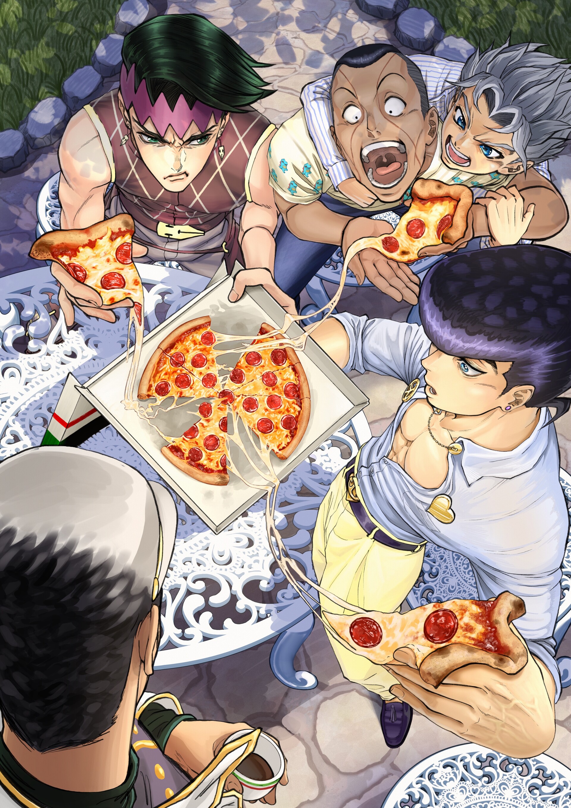 ArtStation - Jojo part 4 (Fanart)