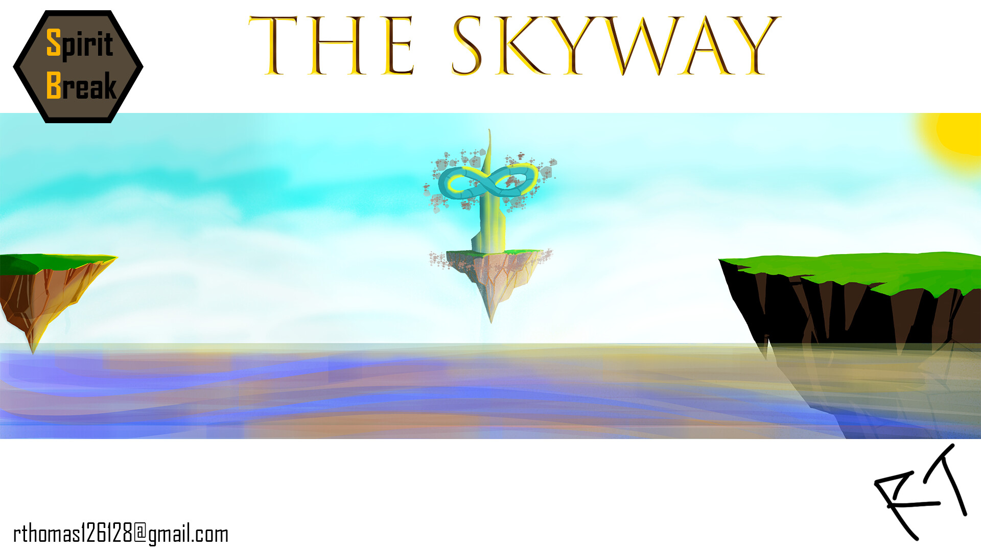 ArtStation - The Skyway background design for concept fighting Game