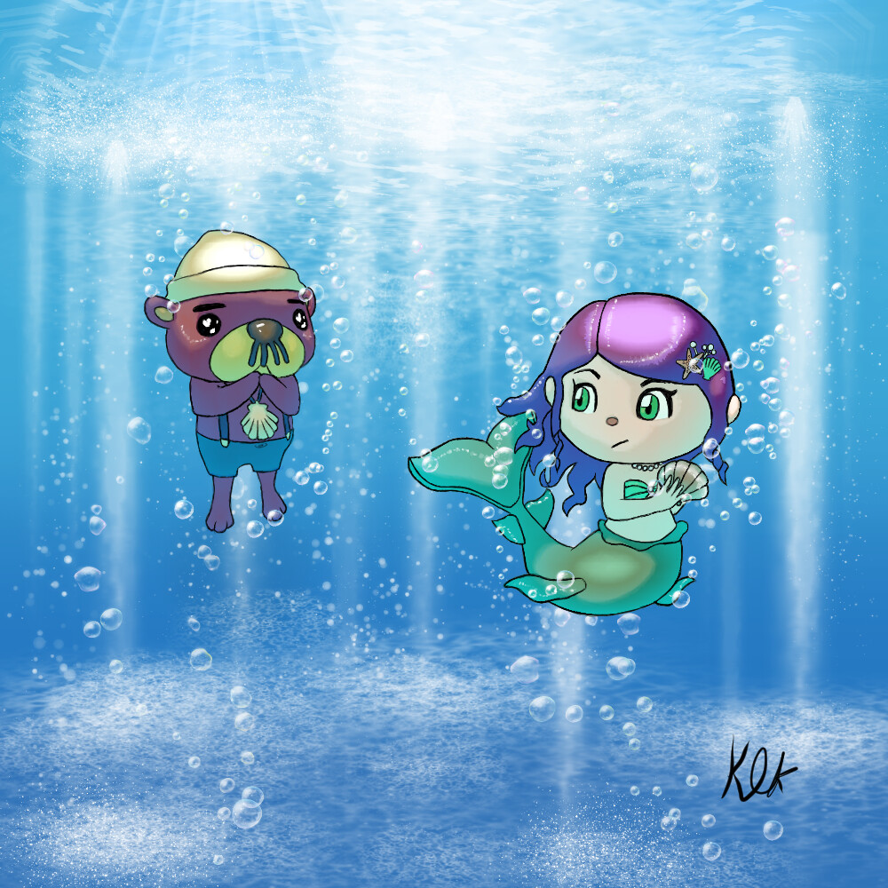 ArtStation - Pascal the otter asks for a shell