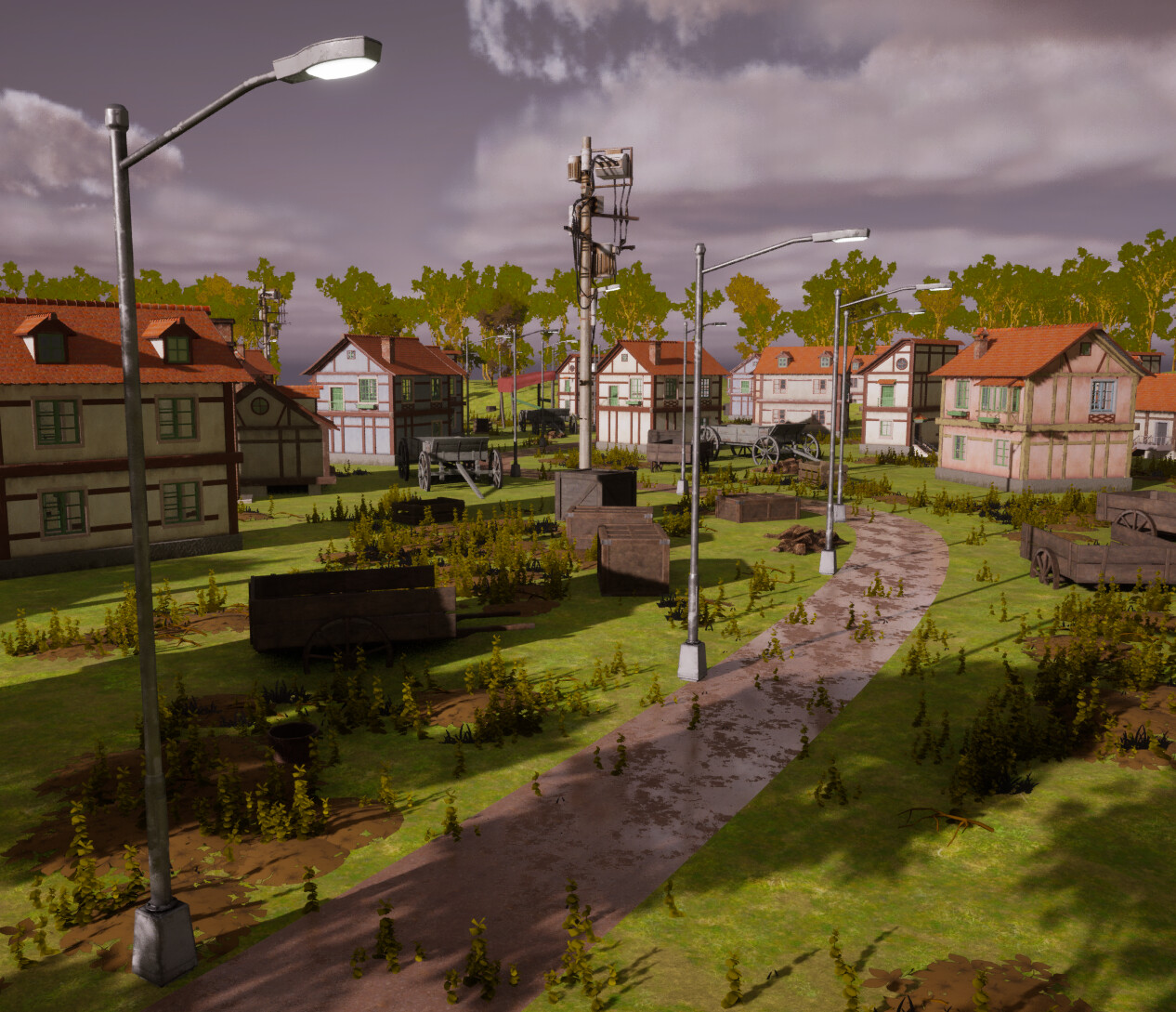 ArtStation - Procedural Town