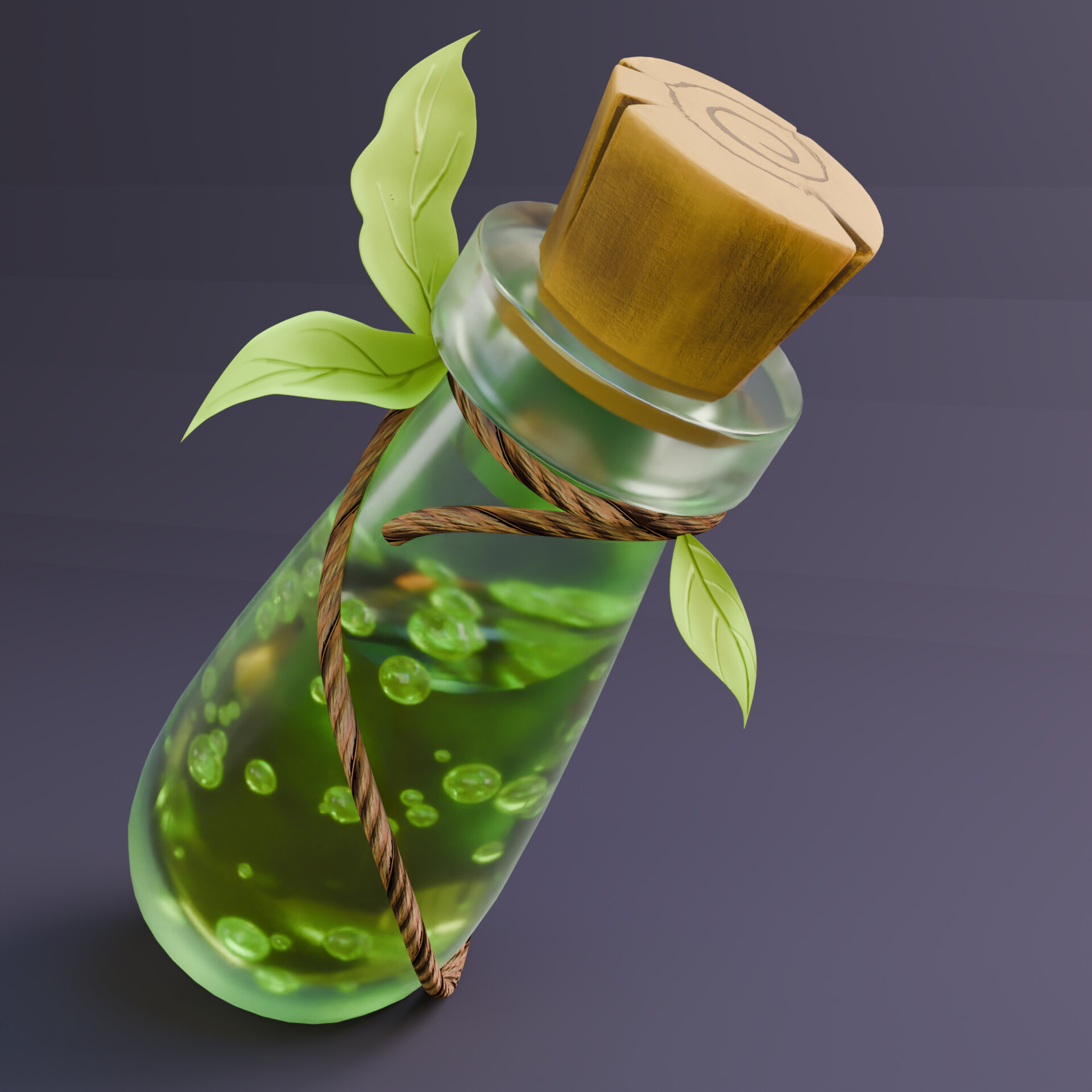 ArtStation - Poison Bottle