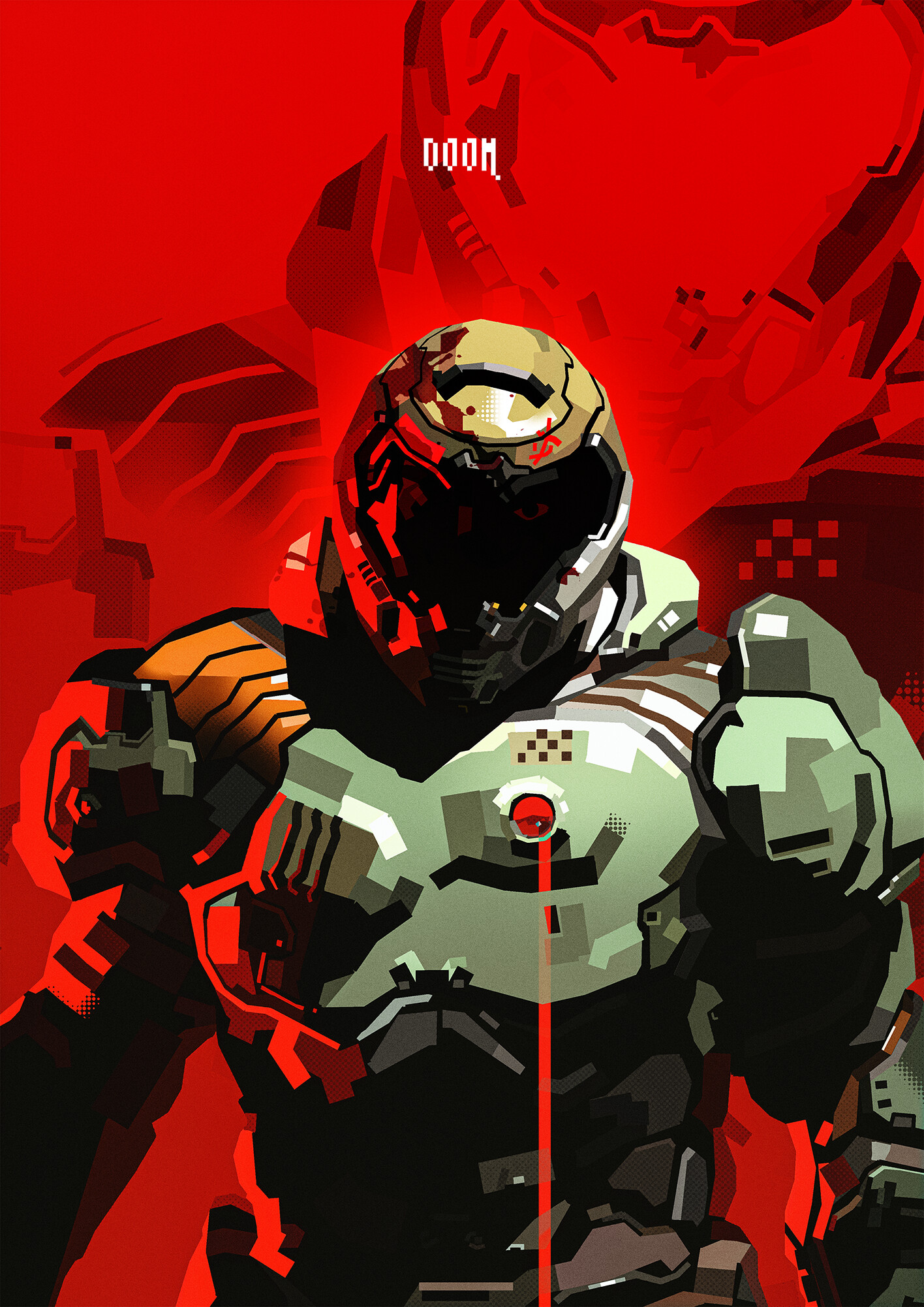 ArtStation - doom slayer.