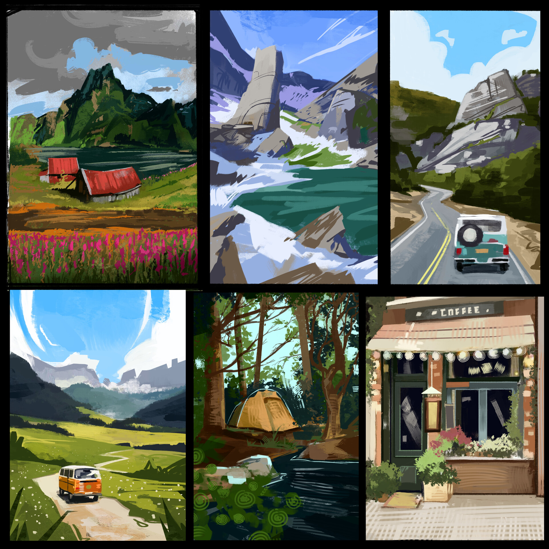 ArtStation - Daily studies