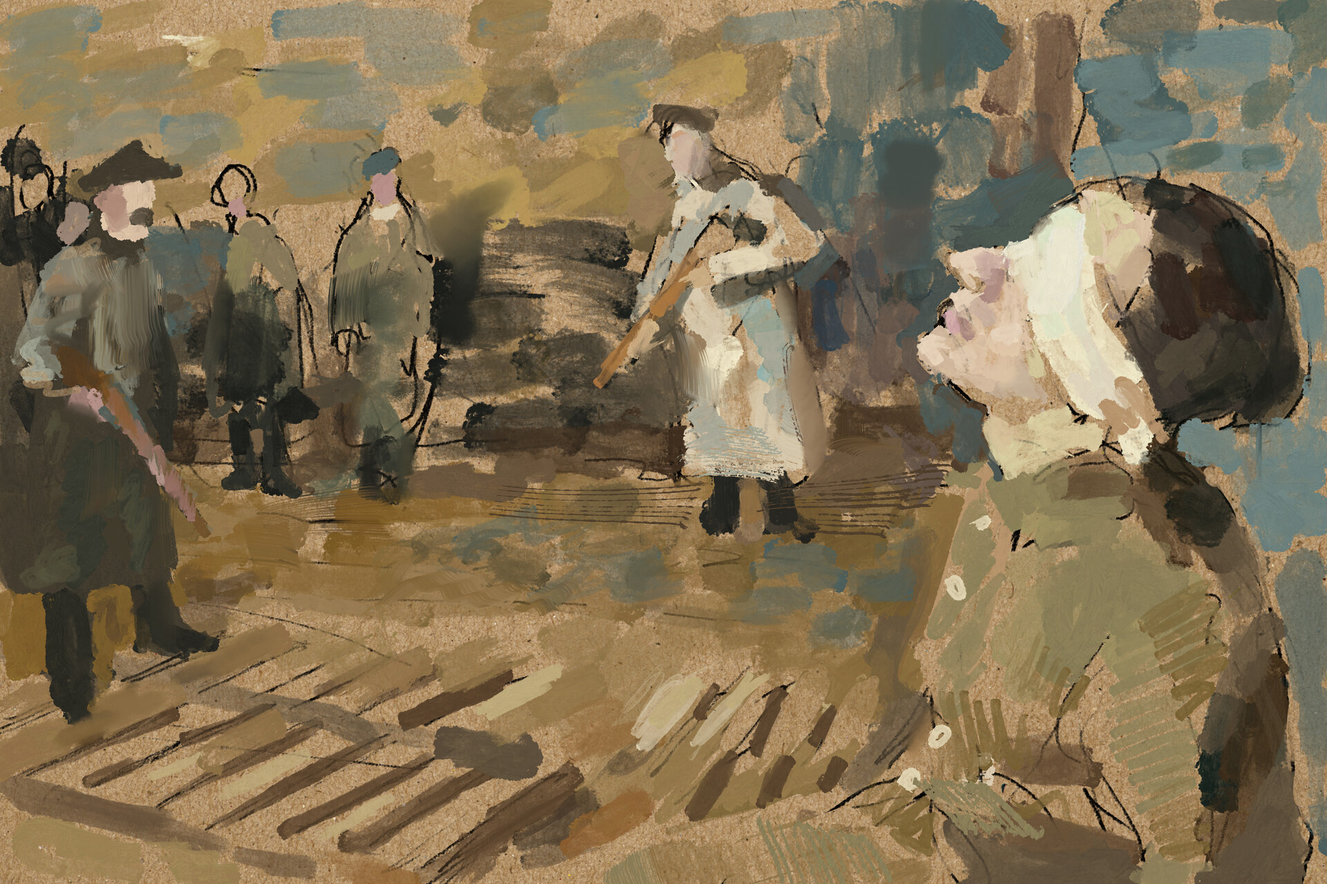 ArtStation - "Execution" study