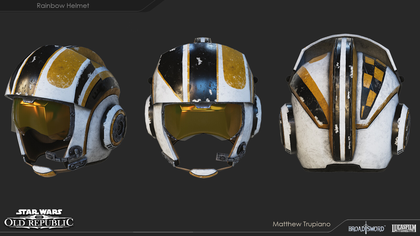 ArtStation - Star Wars: The Old Republic - Rainbow Helmet